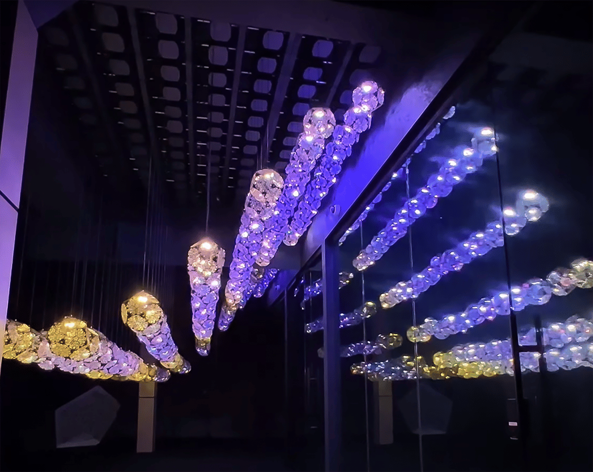 Infinite Polygon Ballet | Dion Art | Archinect