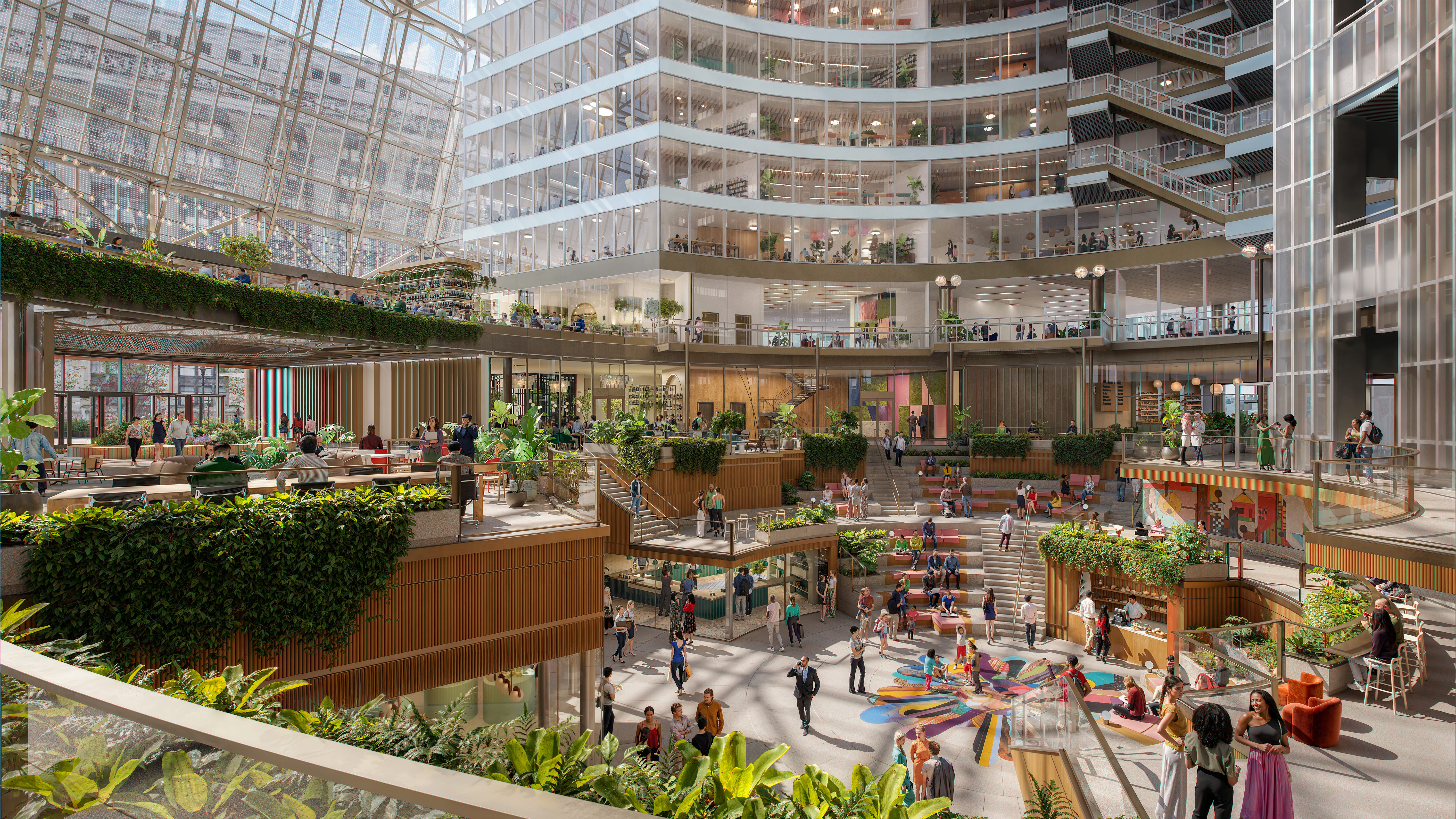 Google updates Thompson Center renderings before first full year of ...