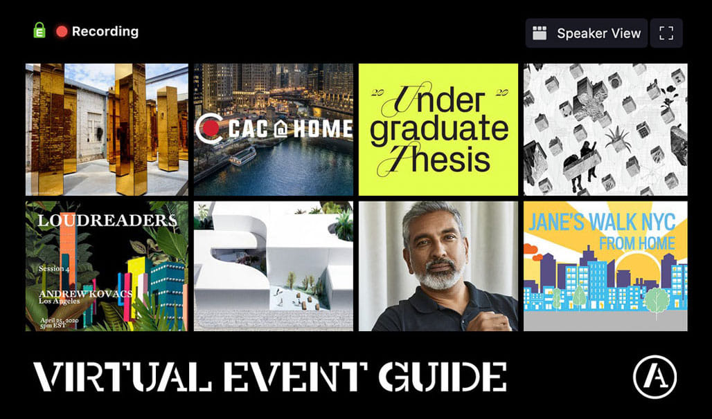 Announcing Archinect’s Virtual Event Guide | News | Archinect