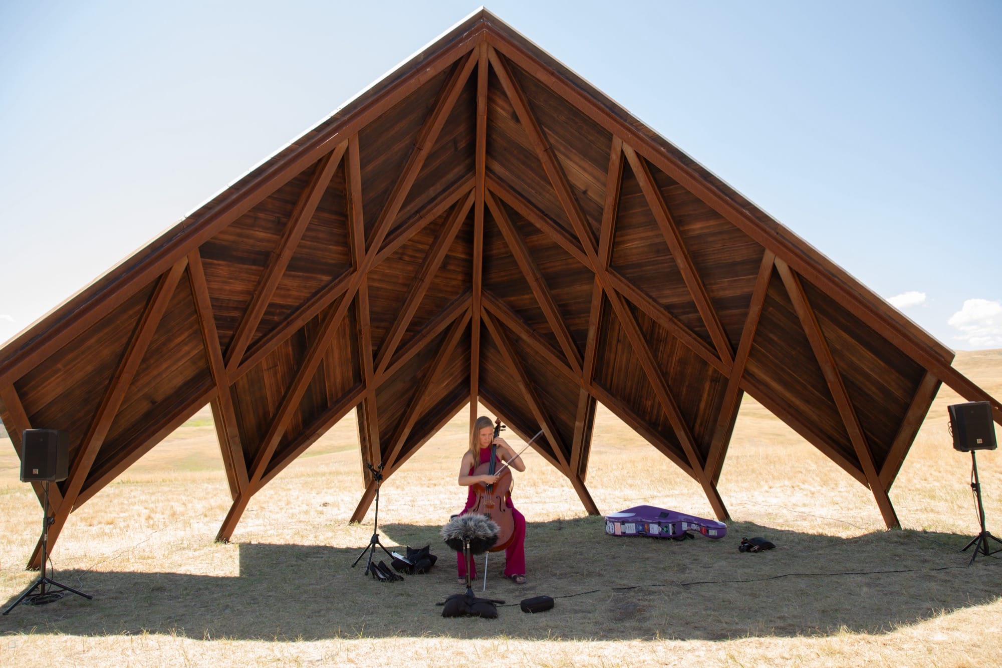 Arup completes triangular ‘chamber of music’ for Tippet Rise Art Center ...