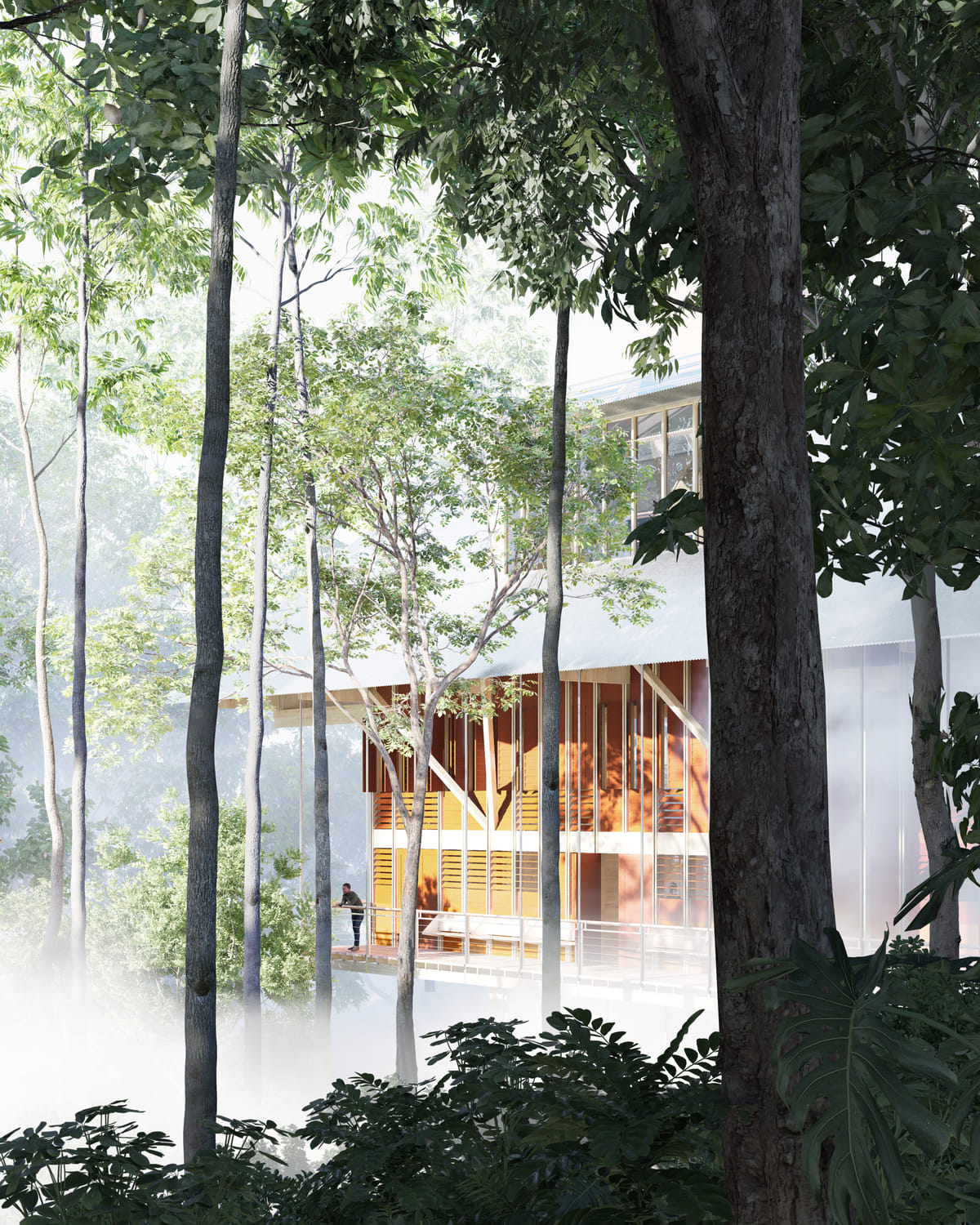 Forest Research Center | Nate Albers | Archinect