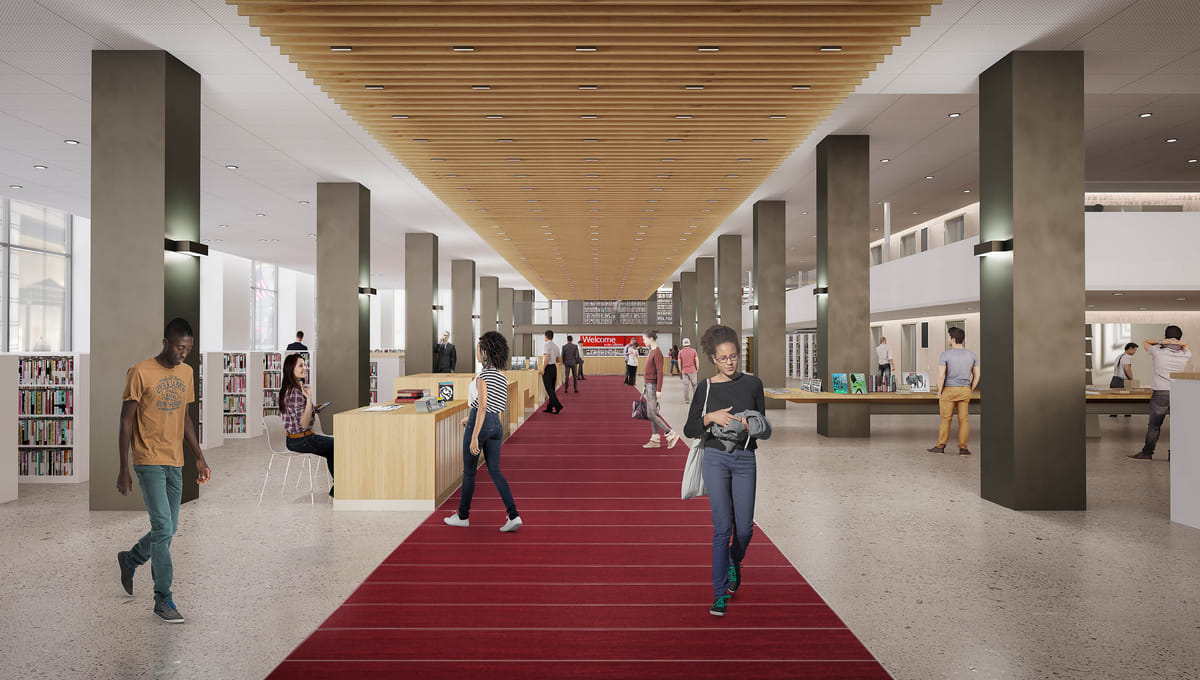 New York Public Library, The Stavros Niarchos Foundation Library (SNFL ...