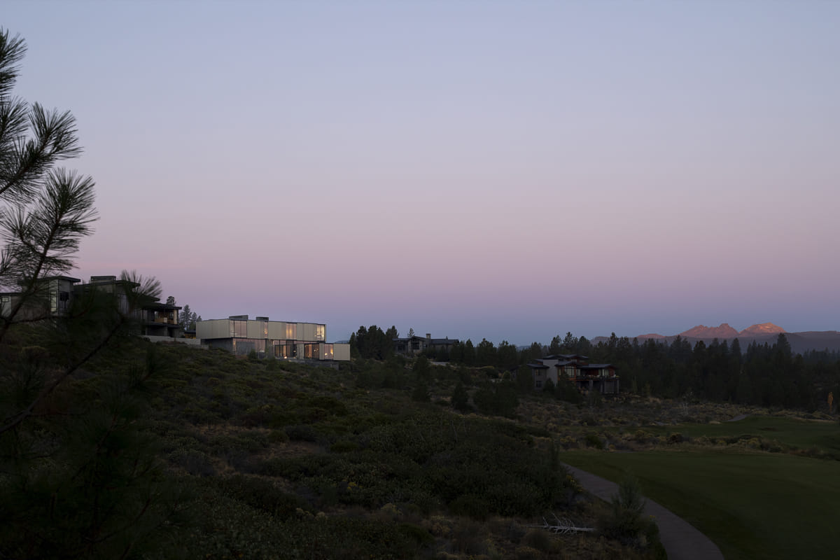 Tetherow Overlook House | Hacker Architects | Archinect