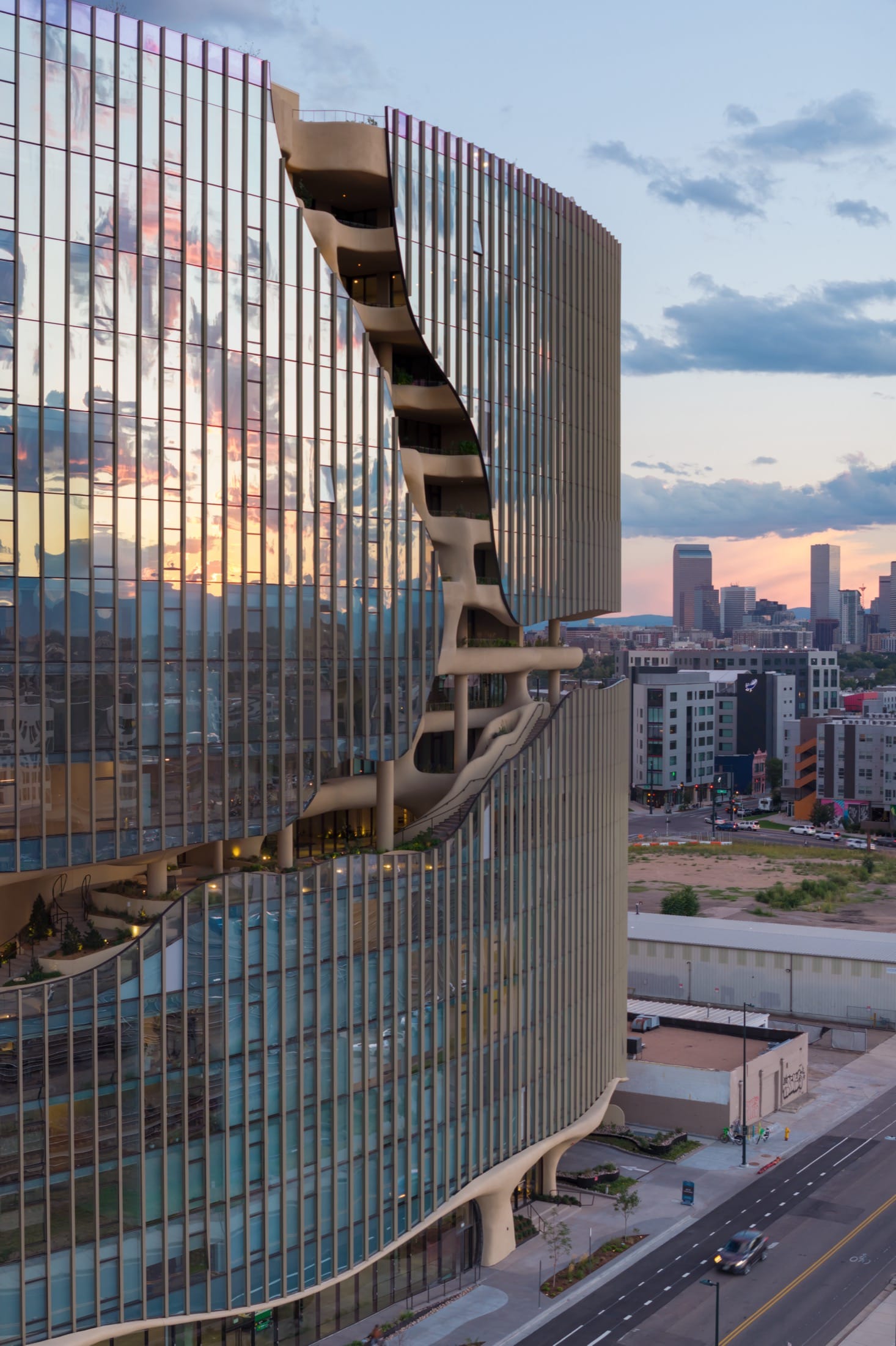 MAD completes ‘cracked-open’ Denver tower as its first North American ...