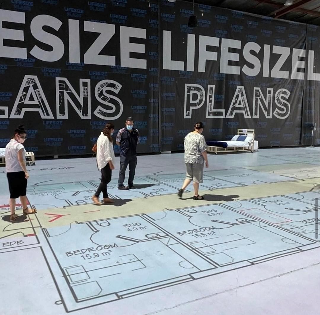 Company that projects life-size plans for client walkthroughs is coming ...