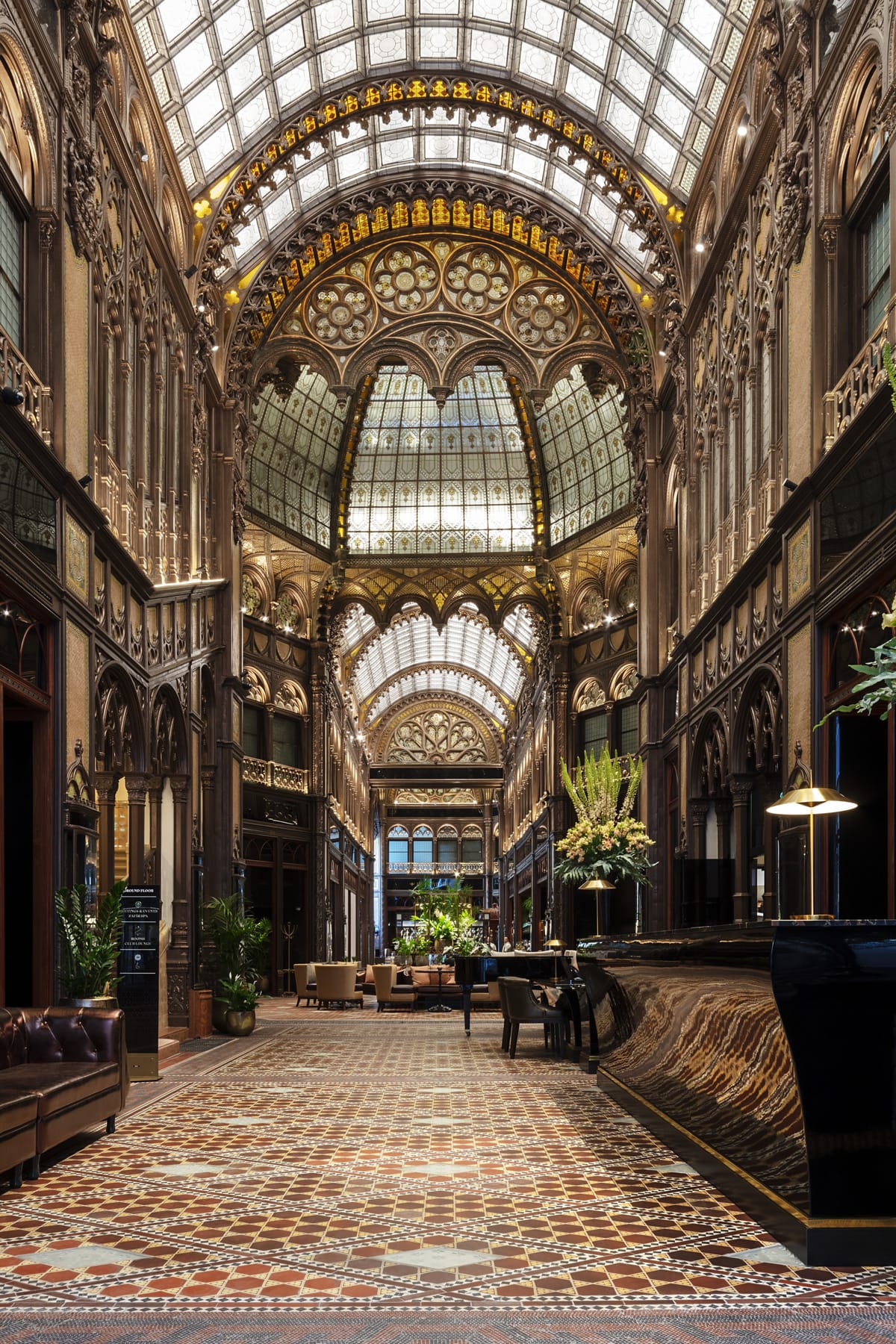 One of the most ornamented buildings in Europe, Paris Court is brought ...