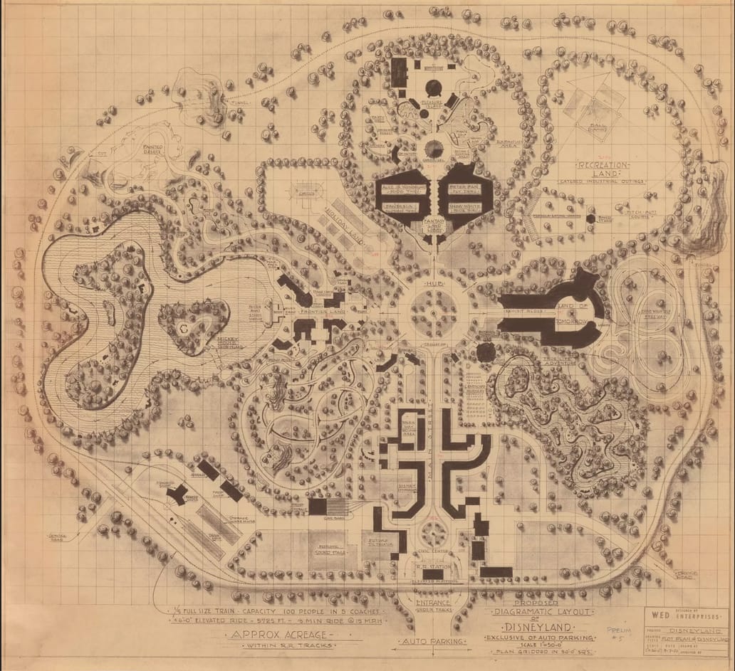 Never-before-seen work of early Disneyland designers | News | Archinect