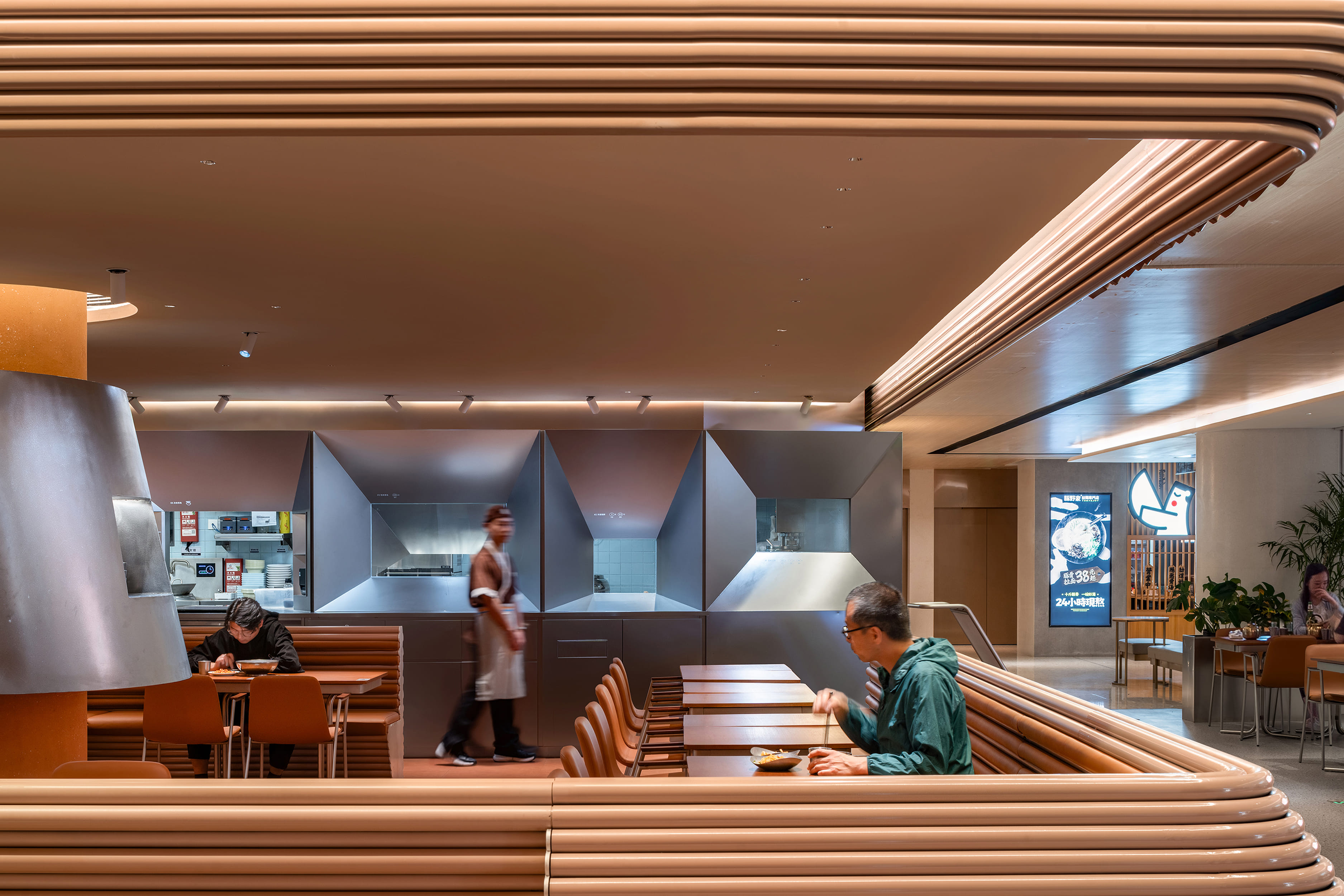 Cozy Cool Noodle House | People's Architecture Office | Archinect