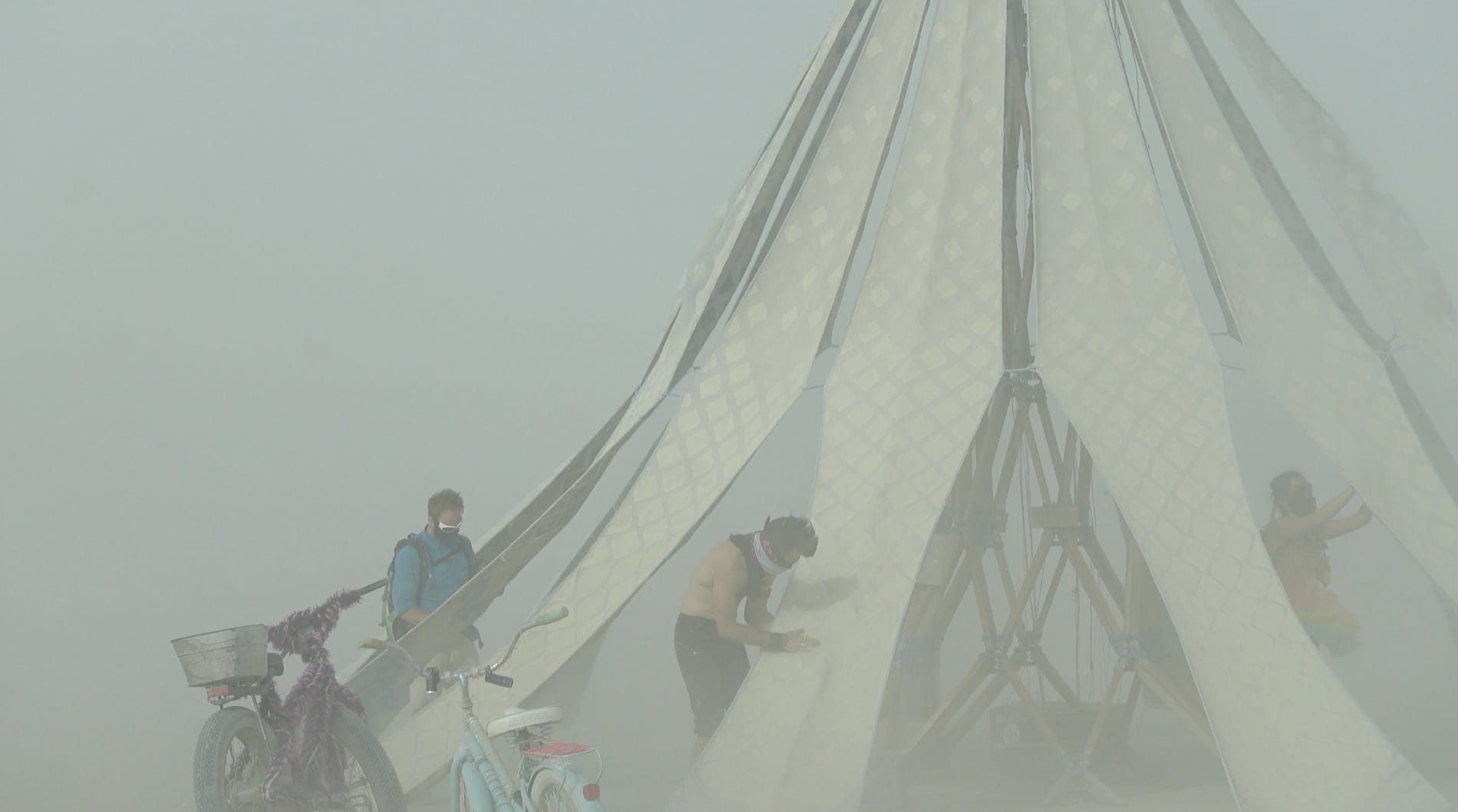 MIT Media Lab group unveils Living Knitwork Pavilion at Burning Man ...
