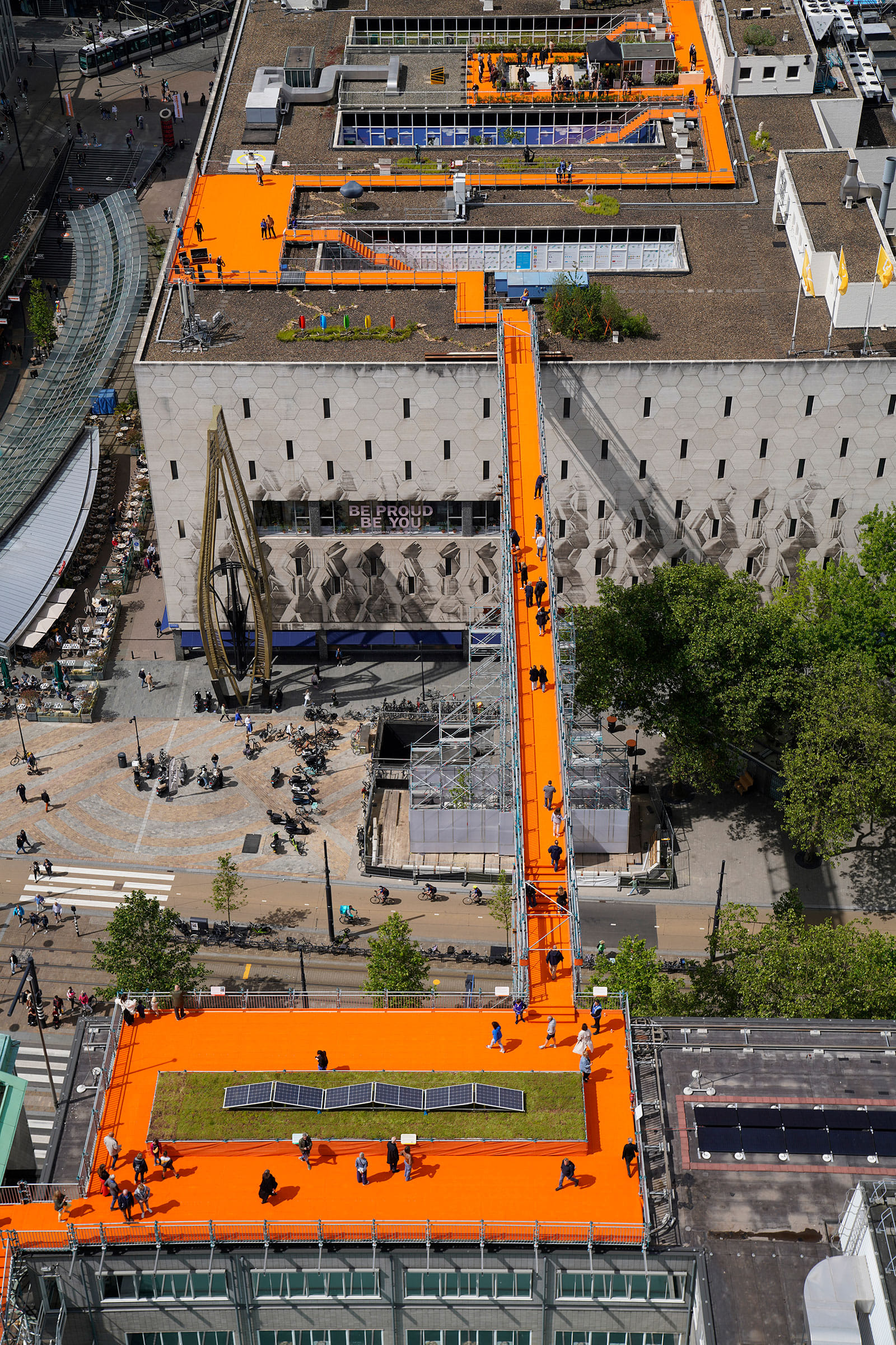 MVRDV's vibrant new Rotterdam Rooftop Walk is officially open. See the ...