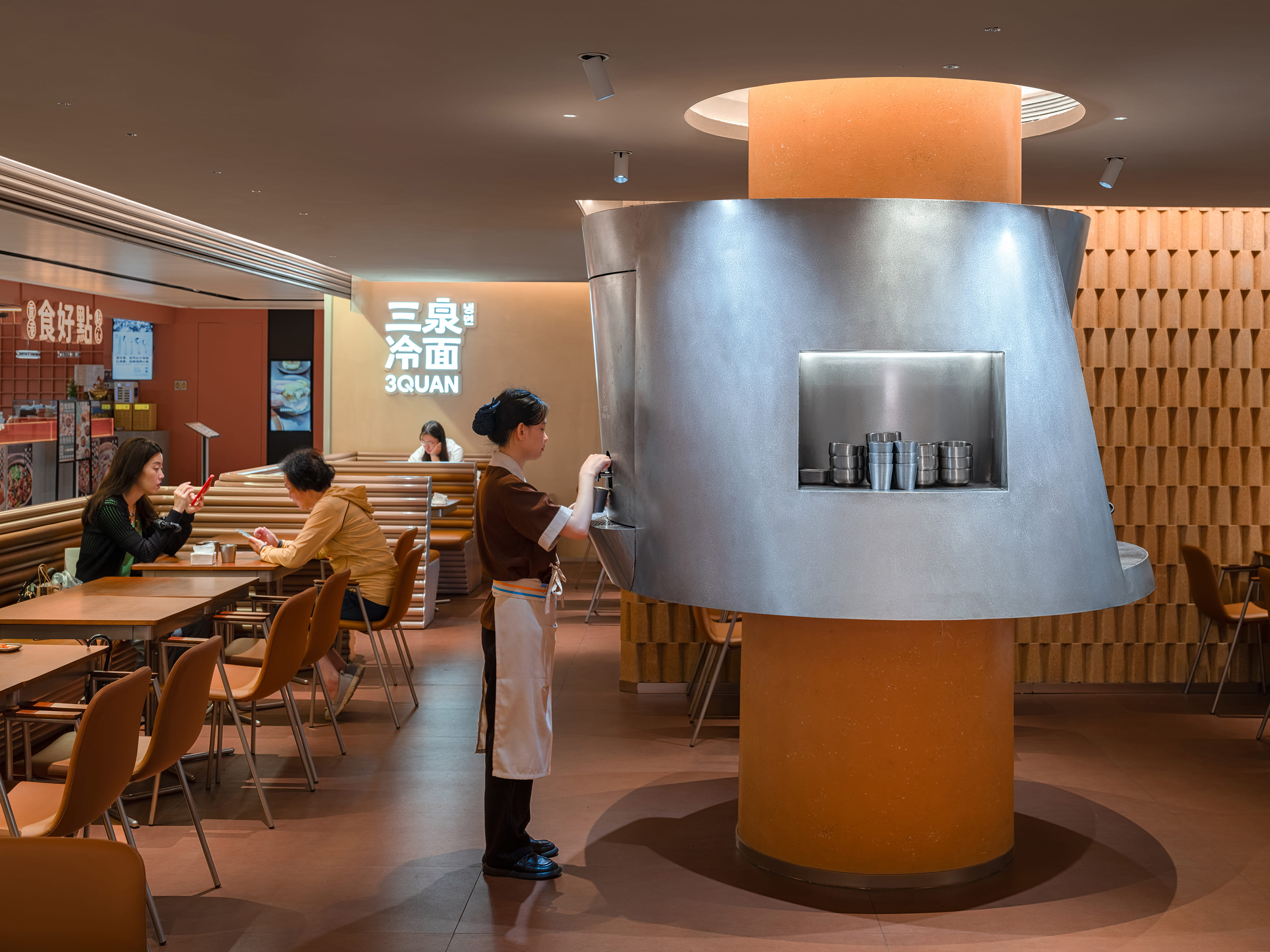 Cozy Cool Noodle House | People's Architecture Office | Archinect