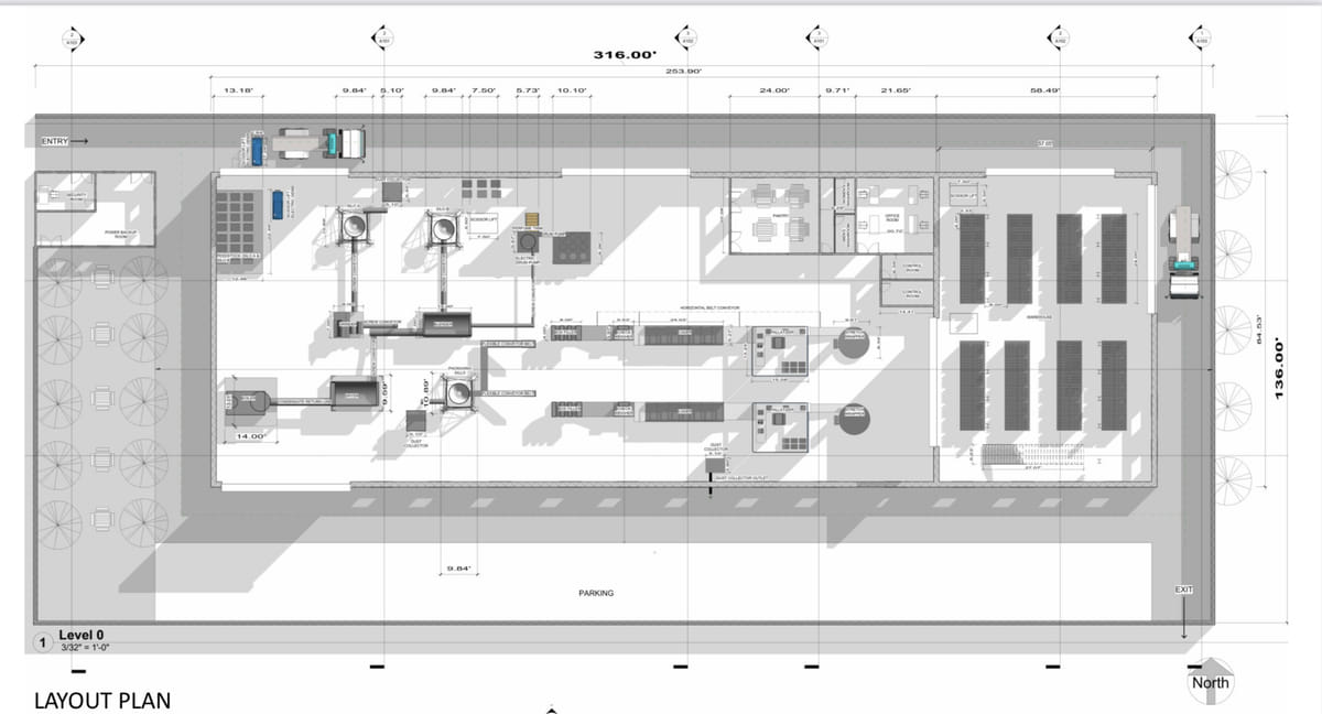 Powdered Laundry detergent plant | Radhika Kavaloor | Archinect