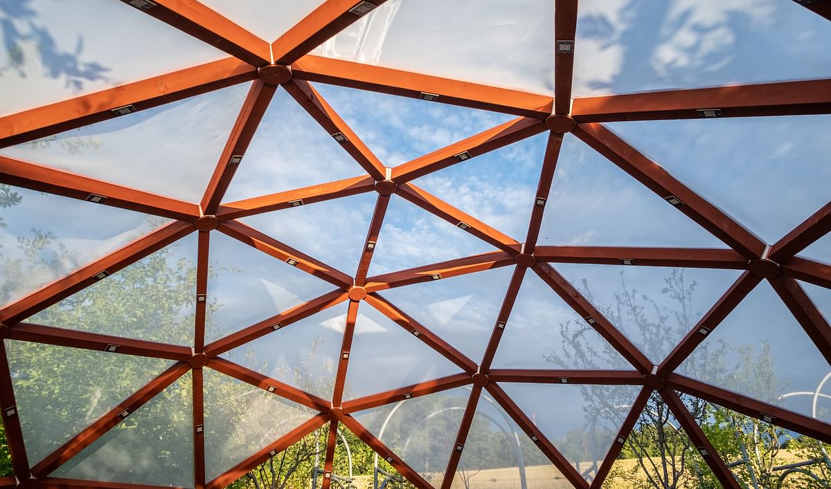 ETH Zurich students construct timber dome entirely from waste materials ... ETH Zurich students construct timber dome entirely from waste materials ...
