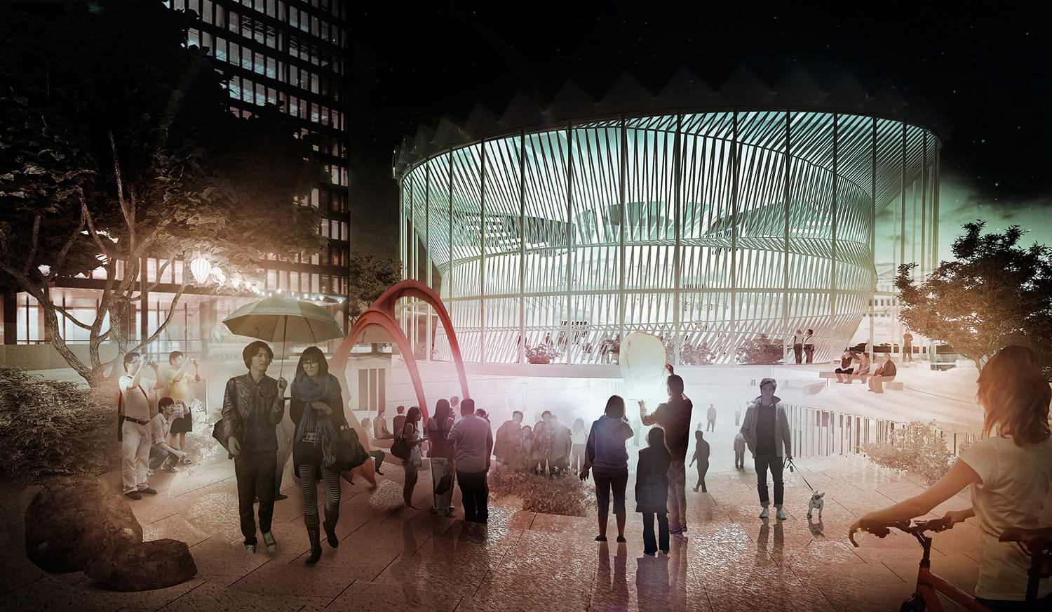 Warsaw Rotunda Entry by MUS architects | News | Archinect