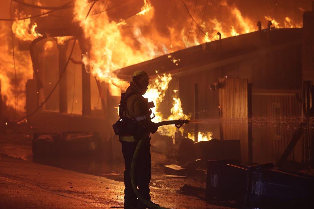 2025 saw Los Angeles begin to rebuild after devastating wildfires ...