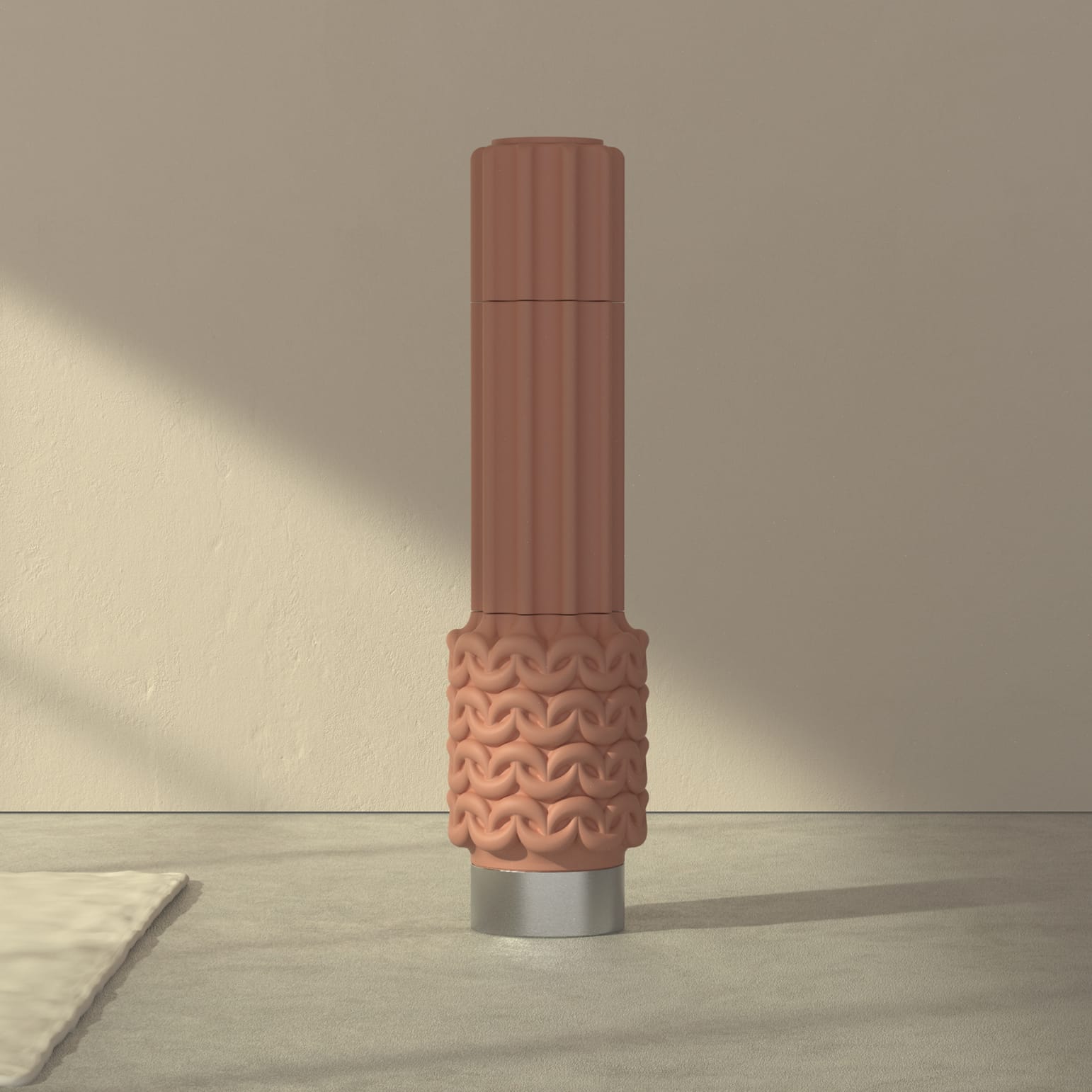 Inspired by desert environments, this terracotta system uses water to ...