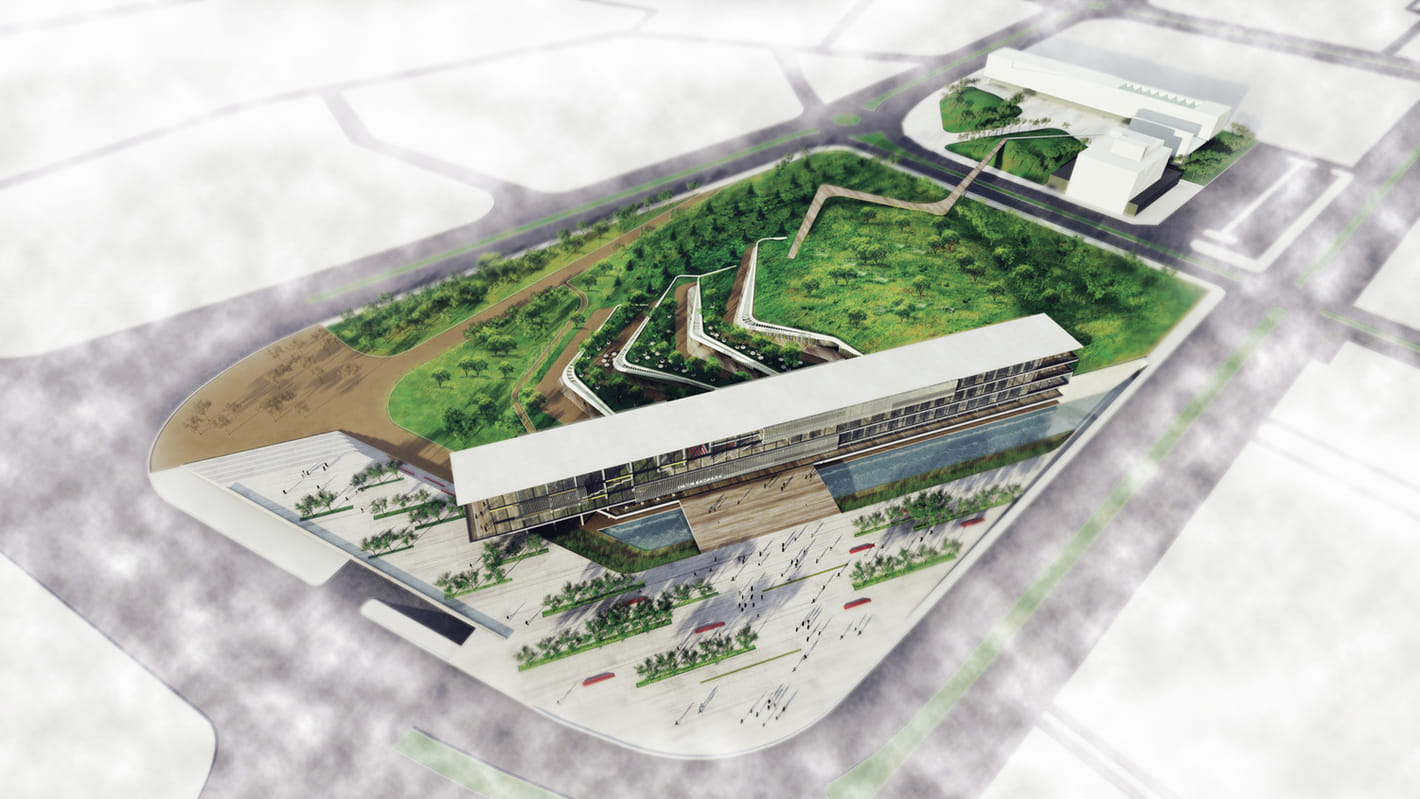 Ostim Eco-Park competition entry by ONZ Architects
