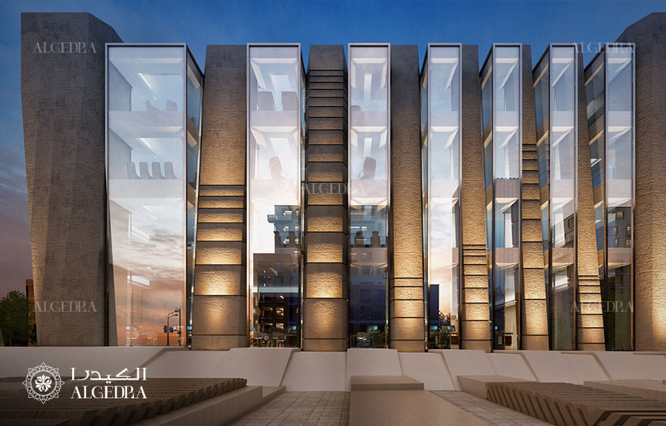 Bank building design | Algedra Design | Archinect