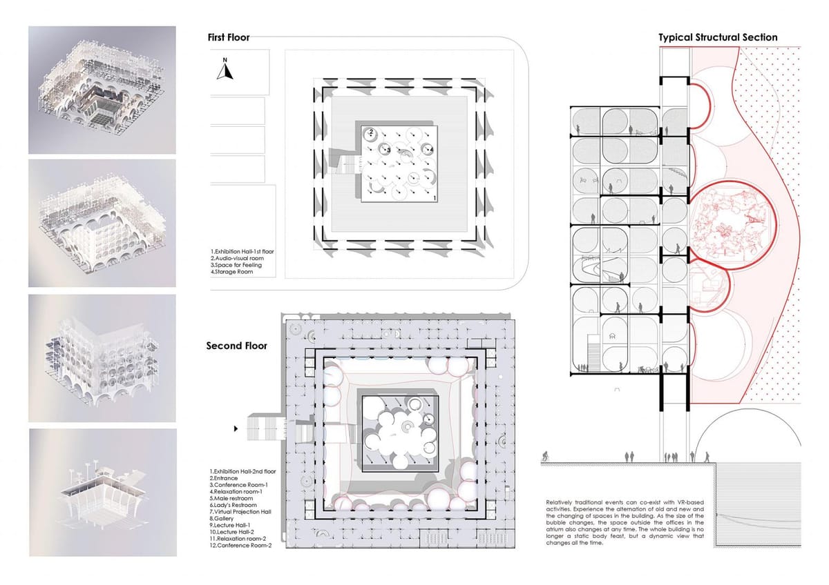 Bubble Library | Yao Xiao | Archinect