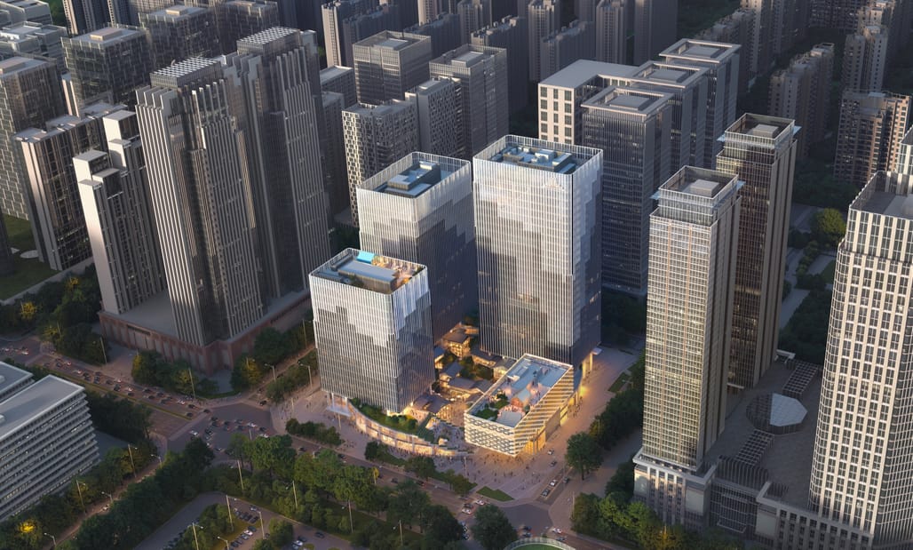 MVRDV begins construction on Chengdu scheme inspired by bamboo-weaving ...