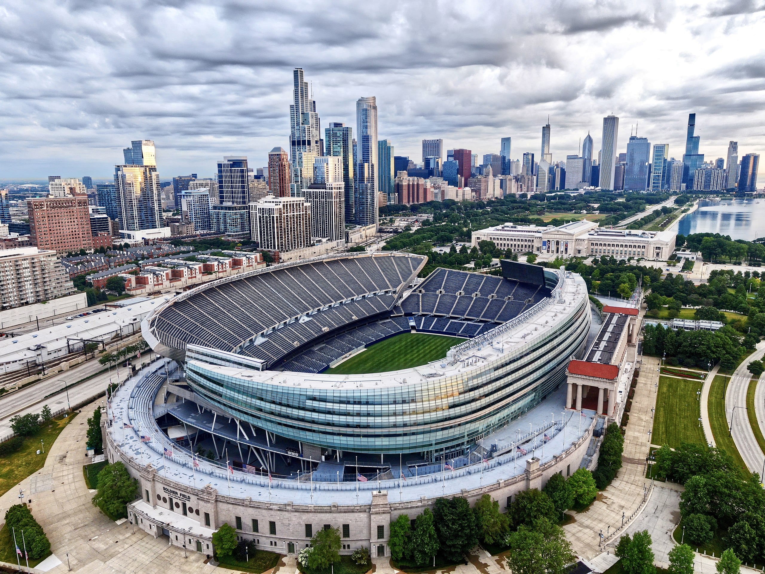 The Chicago Bears are soldiering on from their iconic home with help ...
