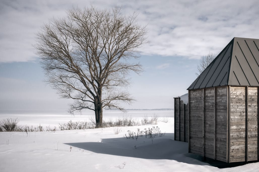 Delordinaire Architects designs a lakeside modular stilt house in ...