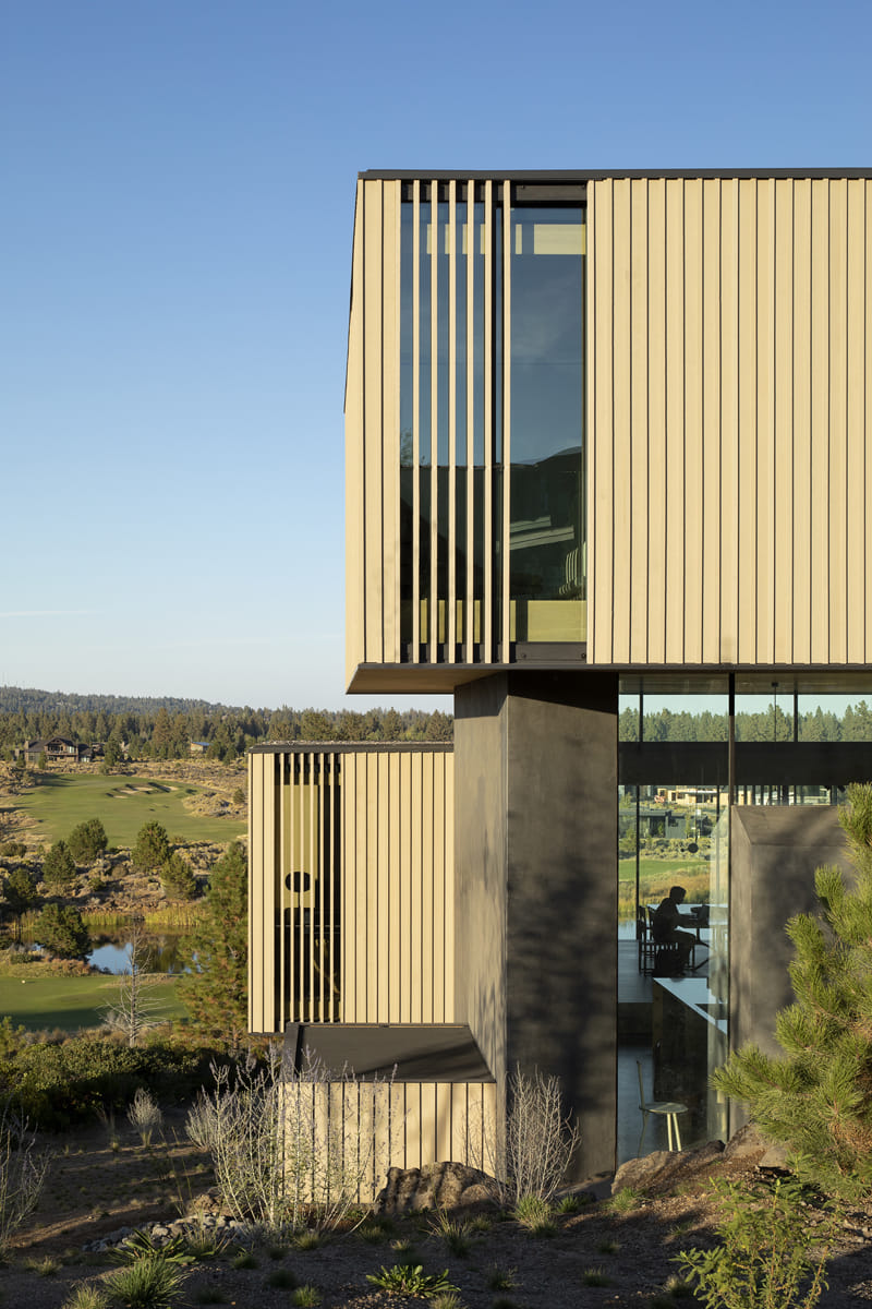 Tetherow Overlook House | Hacker Architects | Archinect