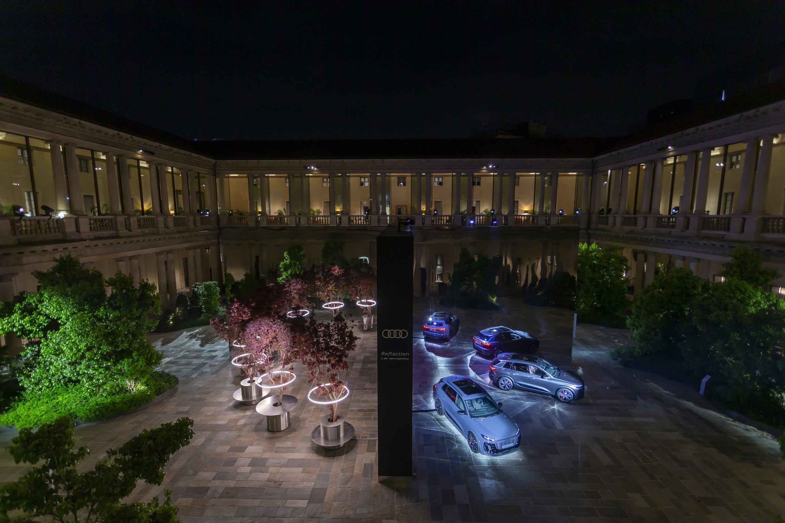 BIG creates mirrored installation for Audi at Milan Design Week | News ...