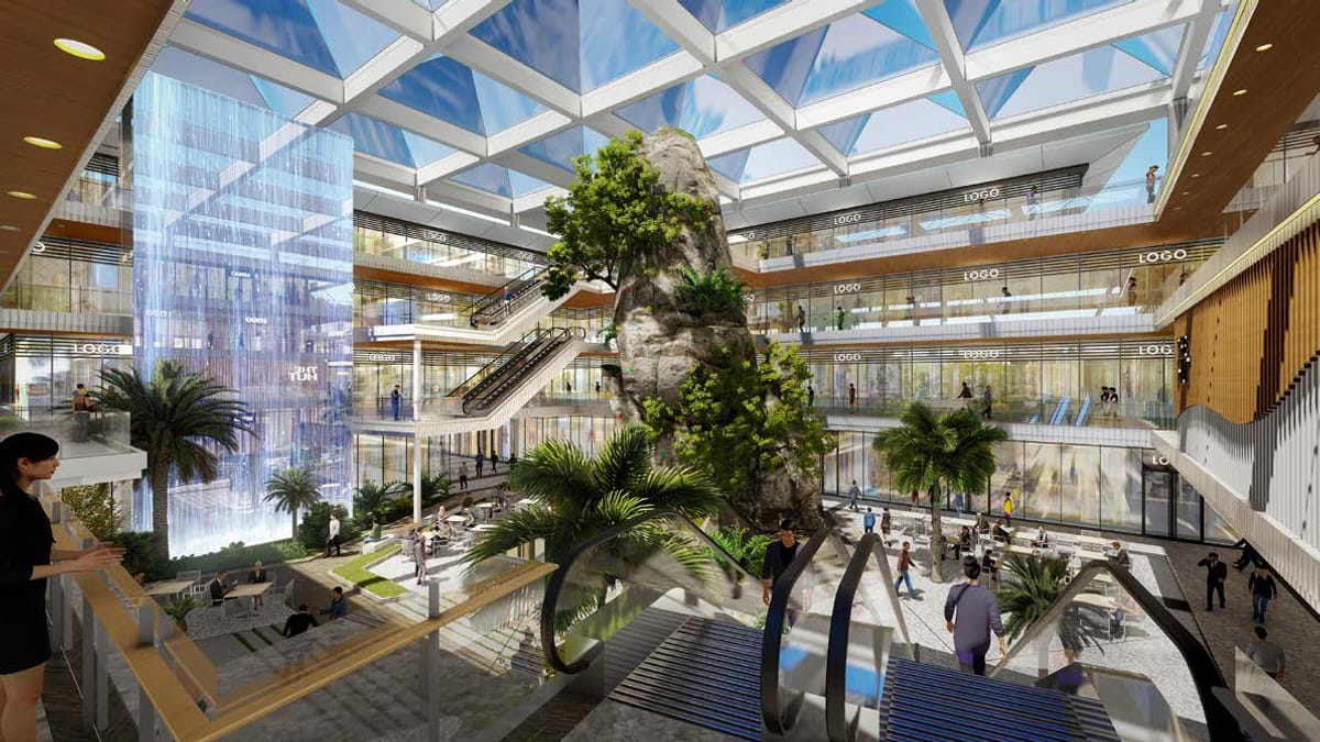 ...New Commercial Center - Guilin China | Wayde Tardif | Archinect