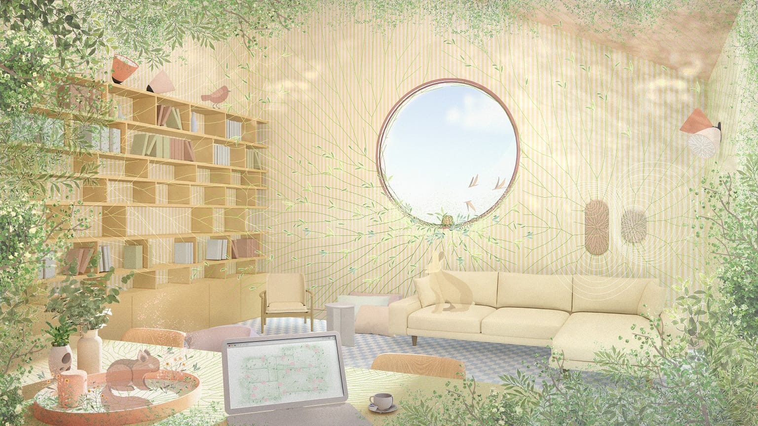 Haptic Architects' team wins 2021 Davidson Prize with biophilic home ...