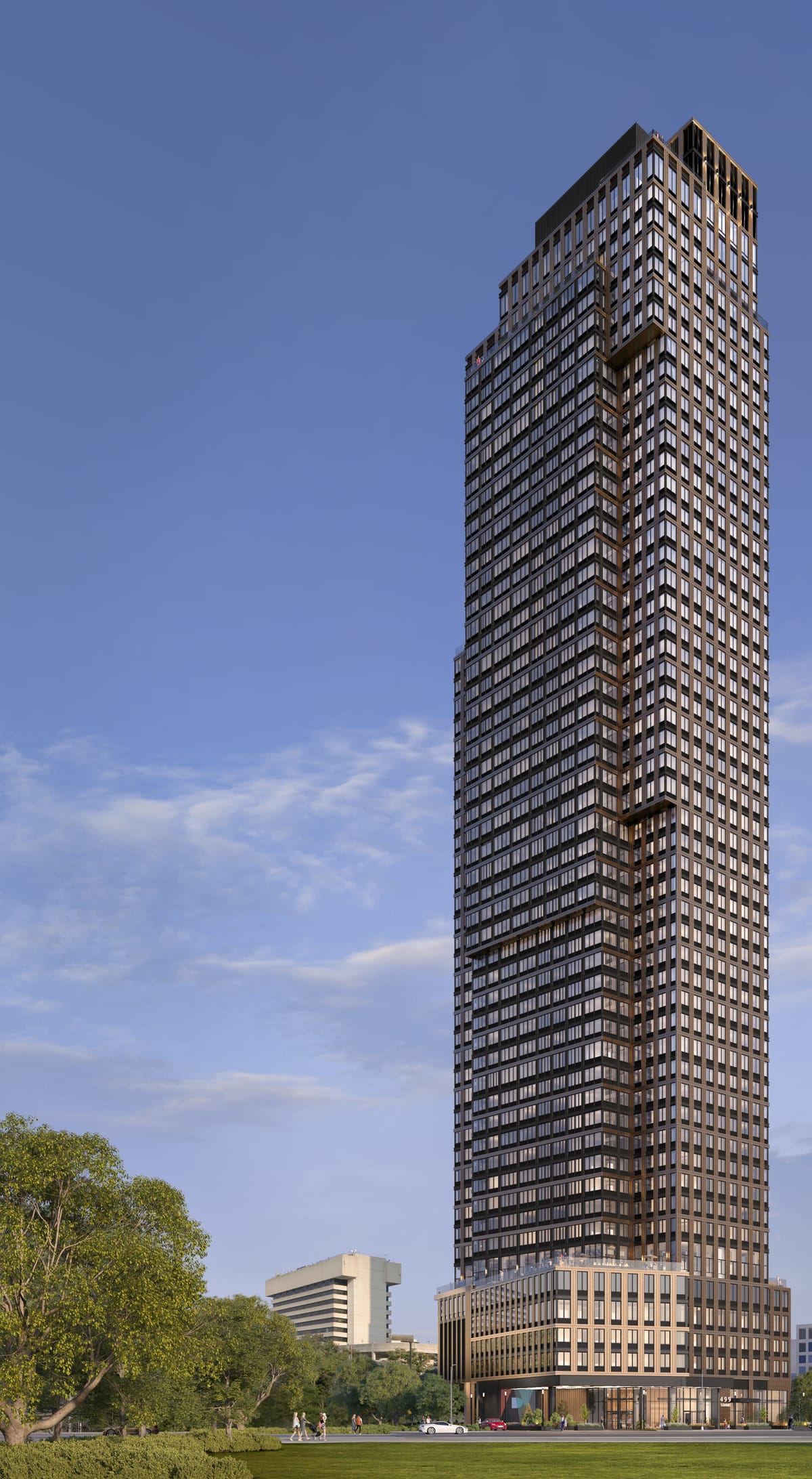 53-Story Rental Tower Designed by HLW International Breaks Ground in ...