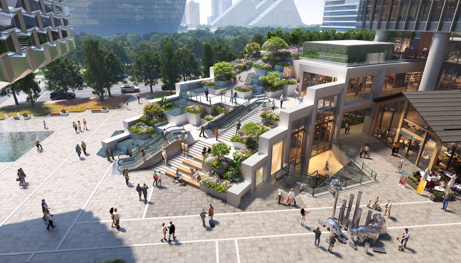MVRDV begins construction on Chengdu scheme inspired by bamboo-weaving ...