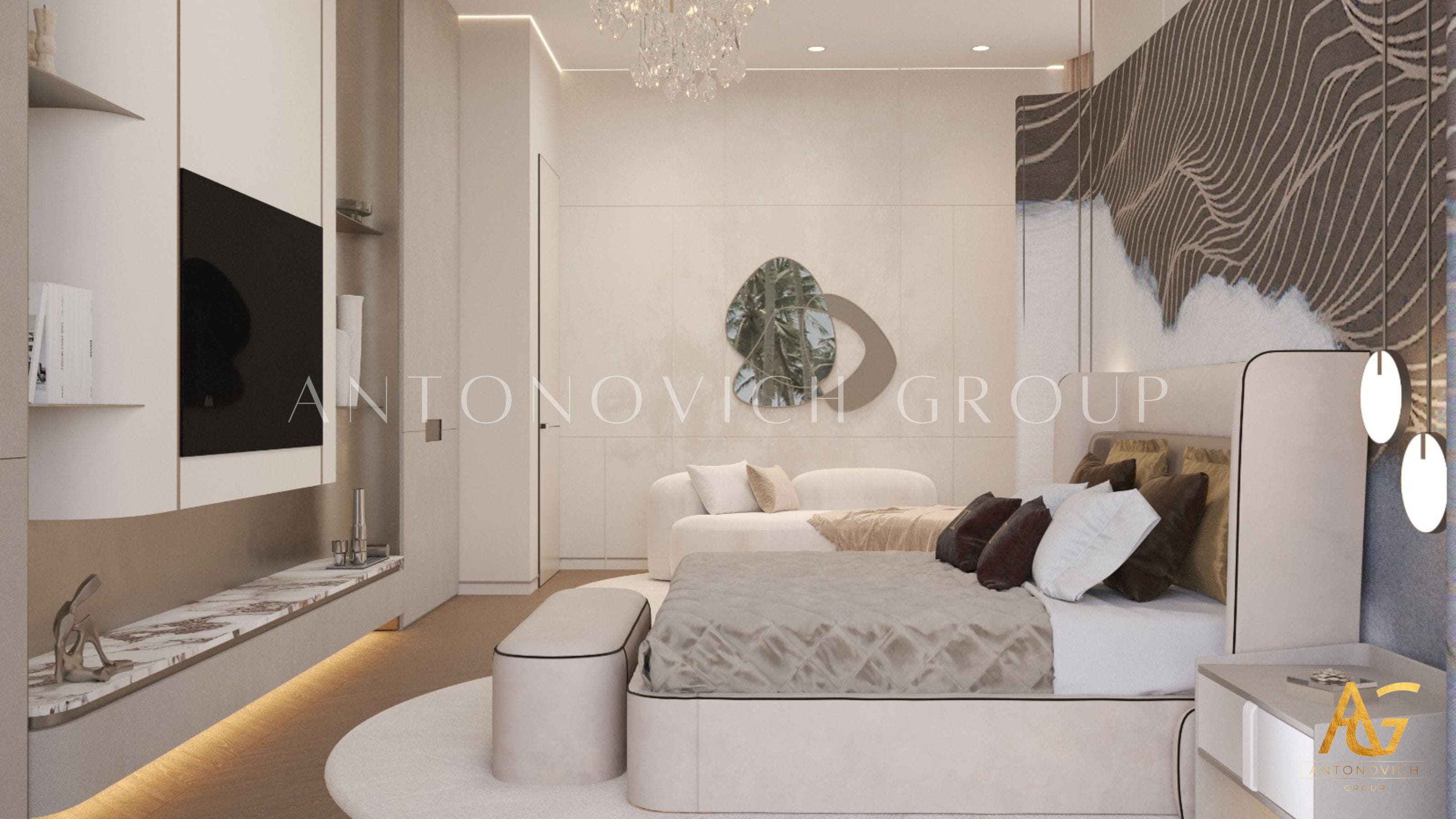Luxury Bedroom Seamless Integration of Luxury Interior Decor | Luxury ...