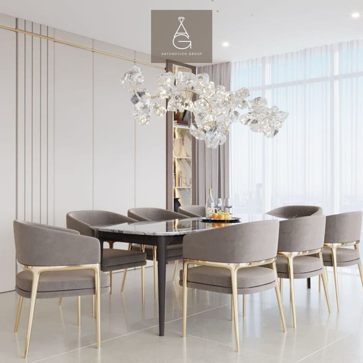 Modern Elegance Redefined in Apartment Interior Design and Renovation ...