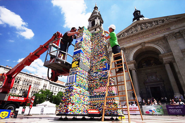 Amazing LEGO Creation Breaks World Record in Budapest | Gallery | Archinect