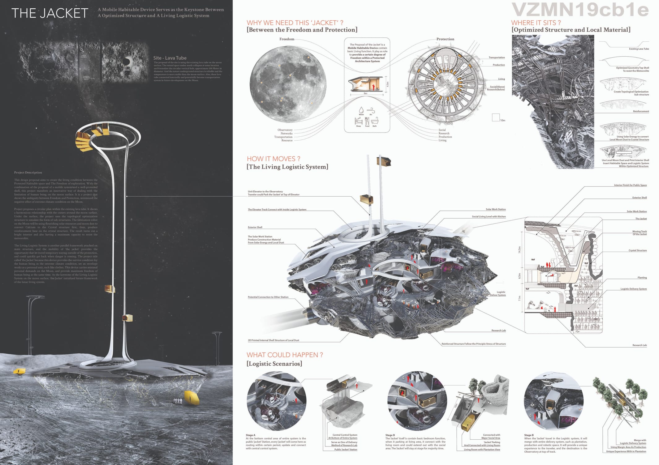 Moonception 2019 winners envision a “Lunar Experience and Research Center”