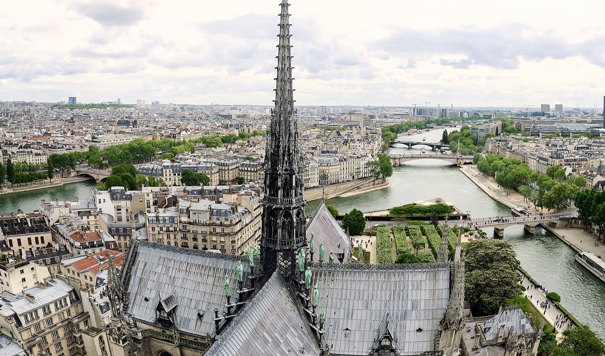 Notre Dame Cathedral Completes Spire Reconstruction Ahead Of 2024