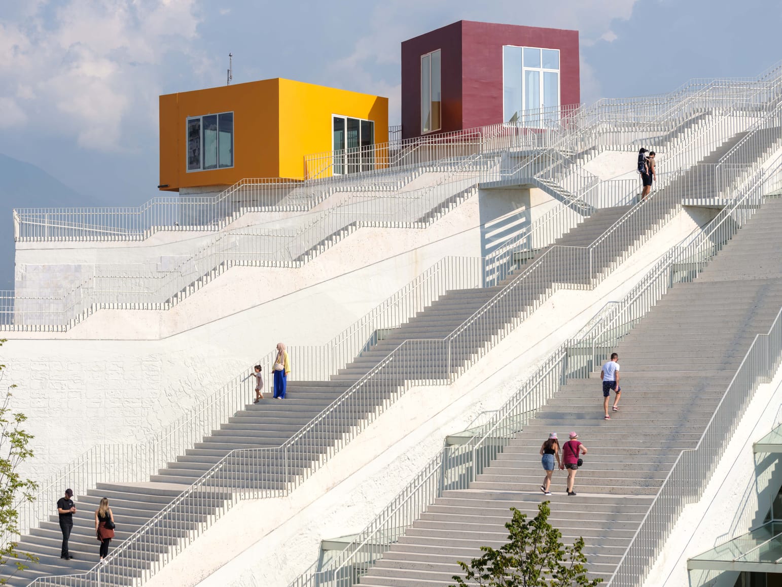 MVRDV completes transformation of communist-era Tirana Pyramid monument ...