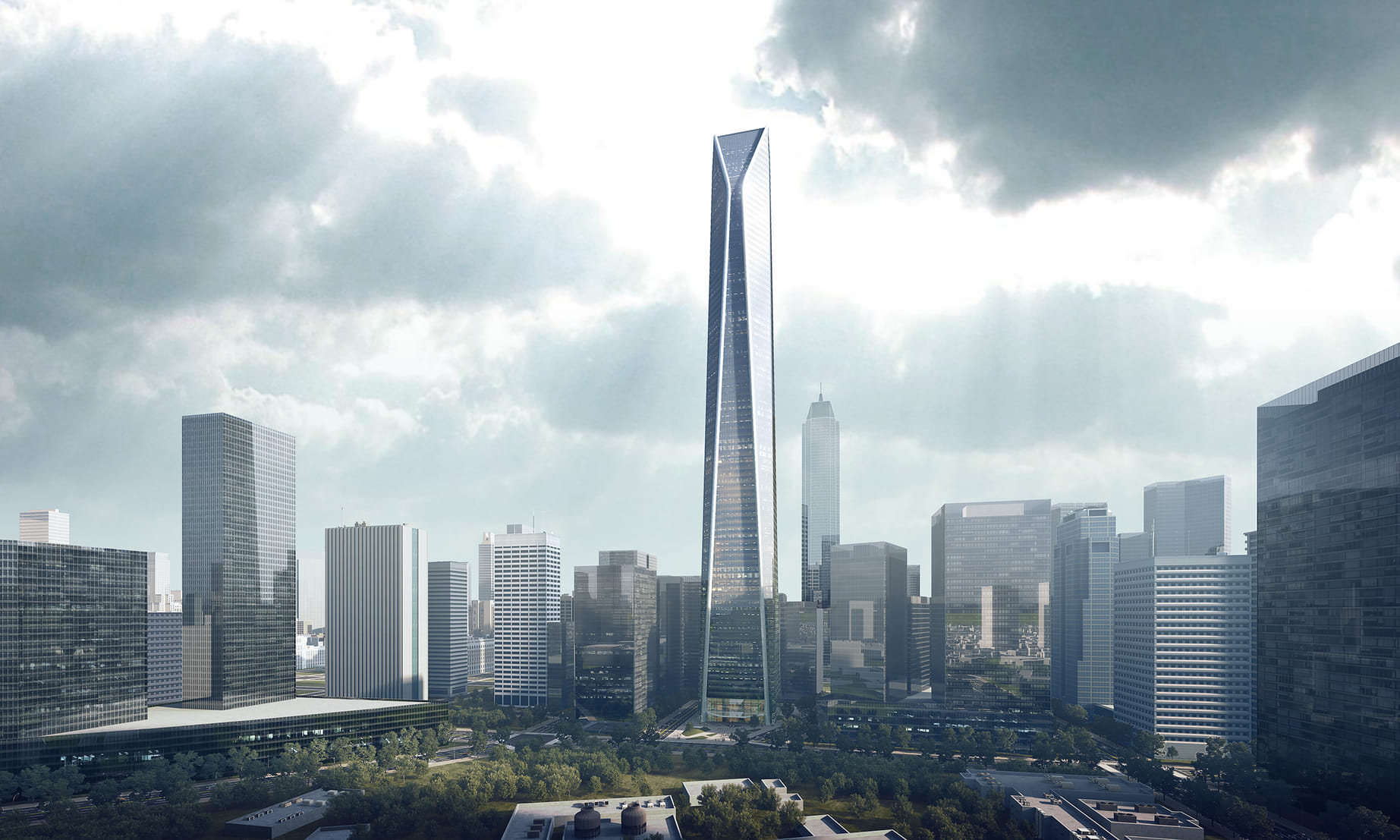Golden Topper BGC ICON Tower- 金昇马尼拉超高层 | Bryan Chow | Archinect