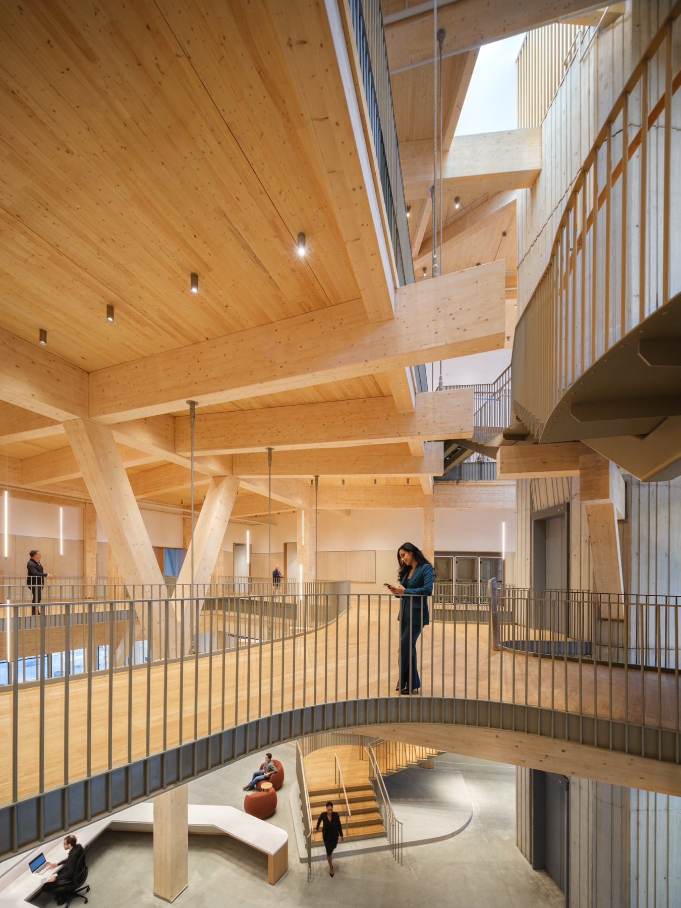 Studio Gang completes David Rubenstein Treehouse, Harvard’s first mass ...