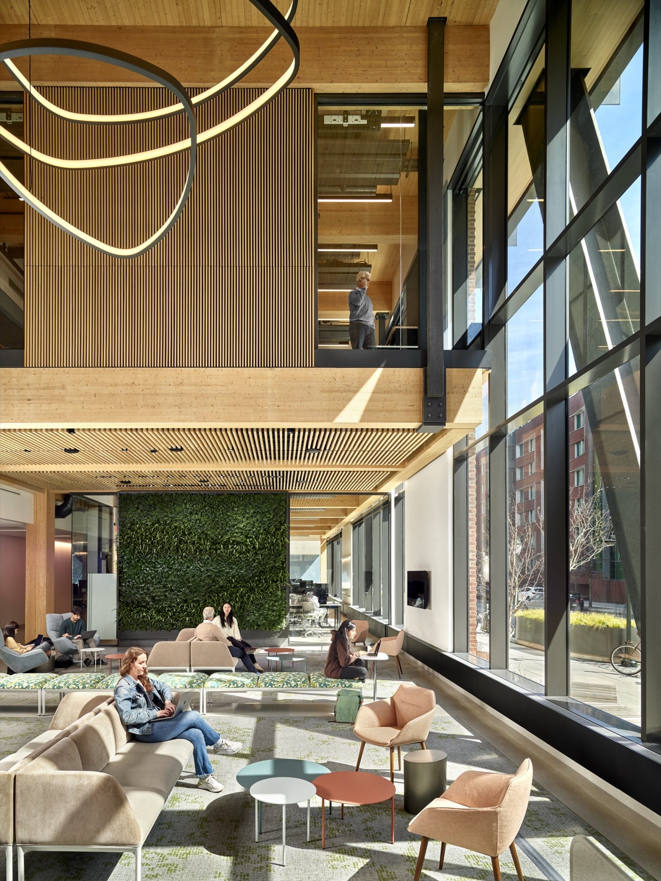 Tallest mass timber academic building on the East Coast completed for ...
