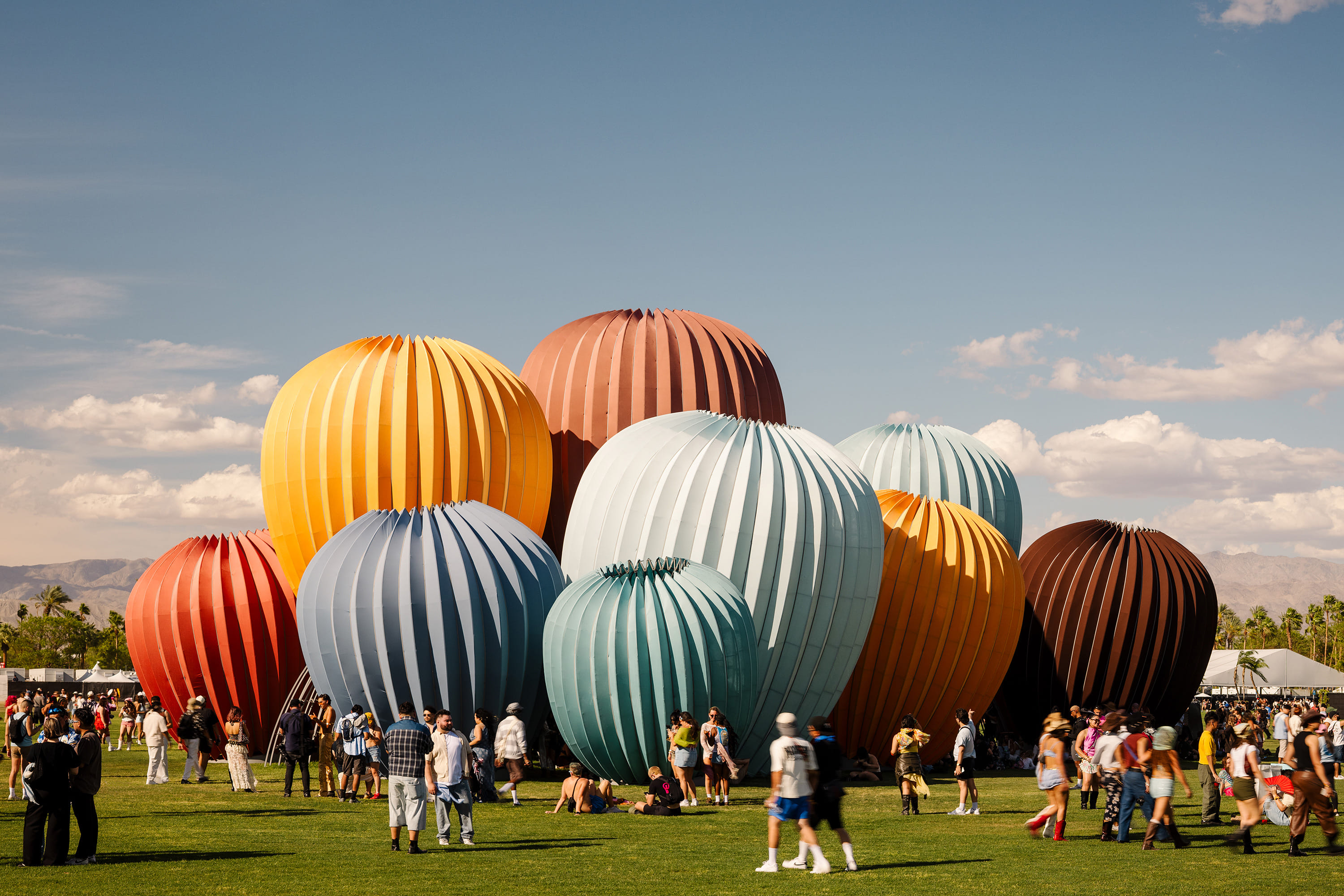 Coachella debuts 2026 art installations with ‘luminance, transparency ...