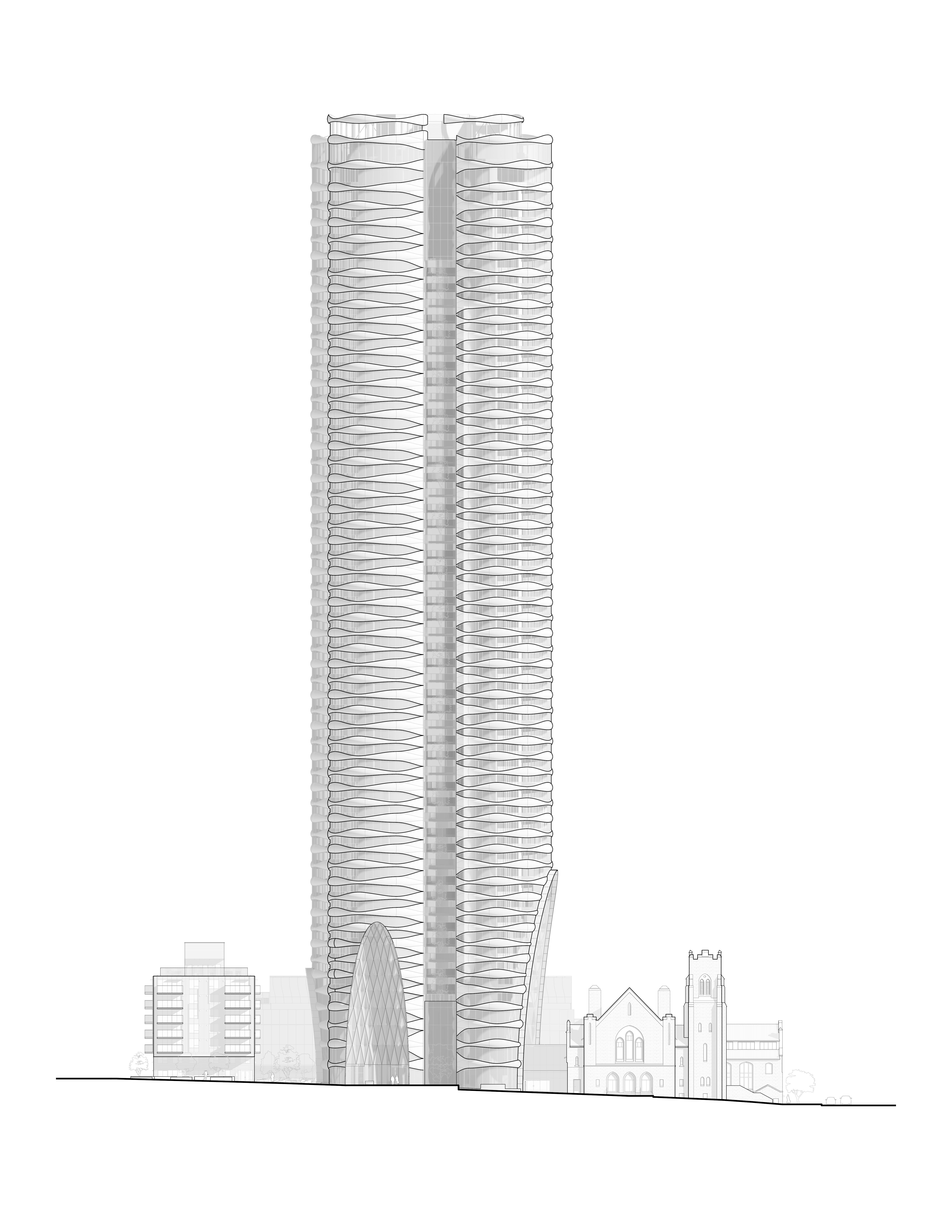 Revery Architecture's new Butterfly Tower appears on the Vancouver ...