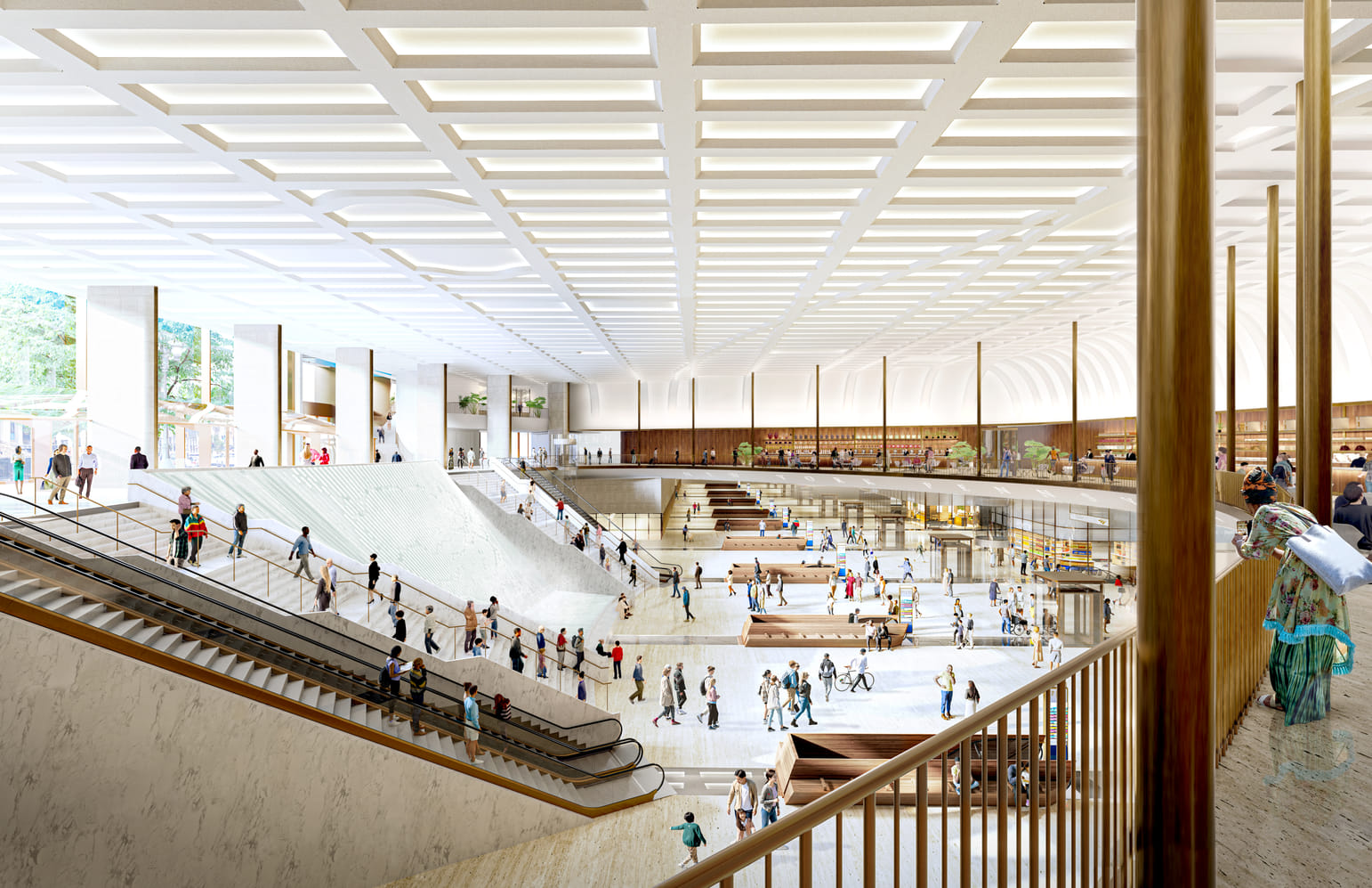 HOK and PAU reveal rival 'P3' Penn Station renewal proposal | News ...