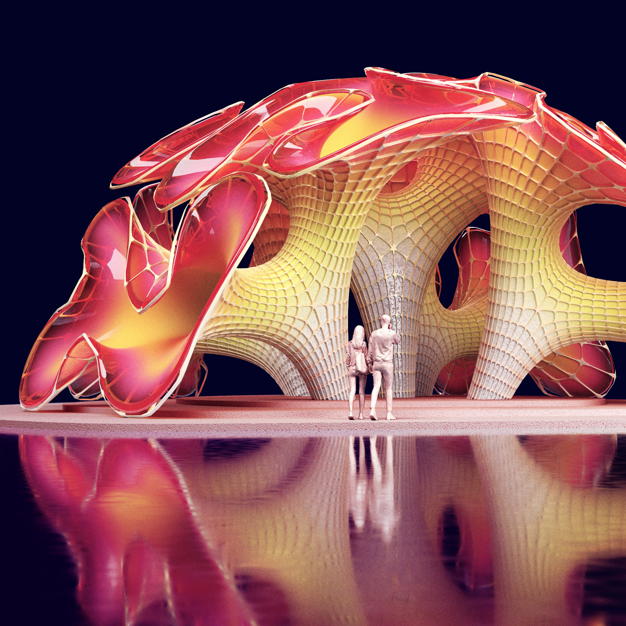 TOPOMORPHO - Spring Pavilion | Ignacio Revenga Gomez-Selles | Archinect