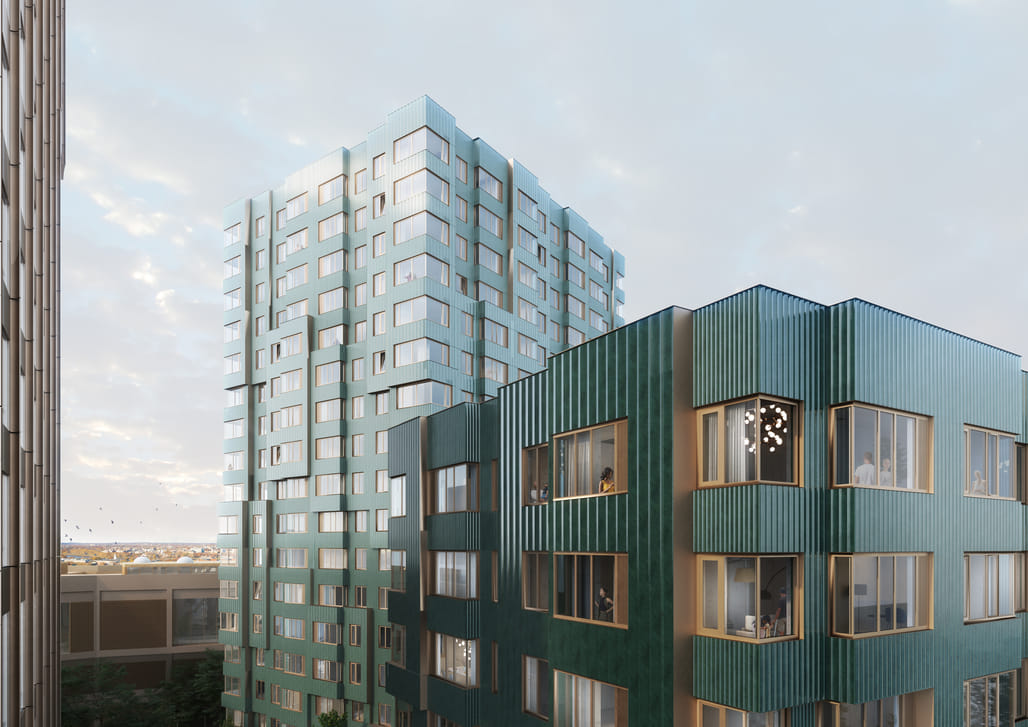 MVRDV sets its feet in Boston with a two-tower residential design near ...