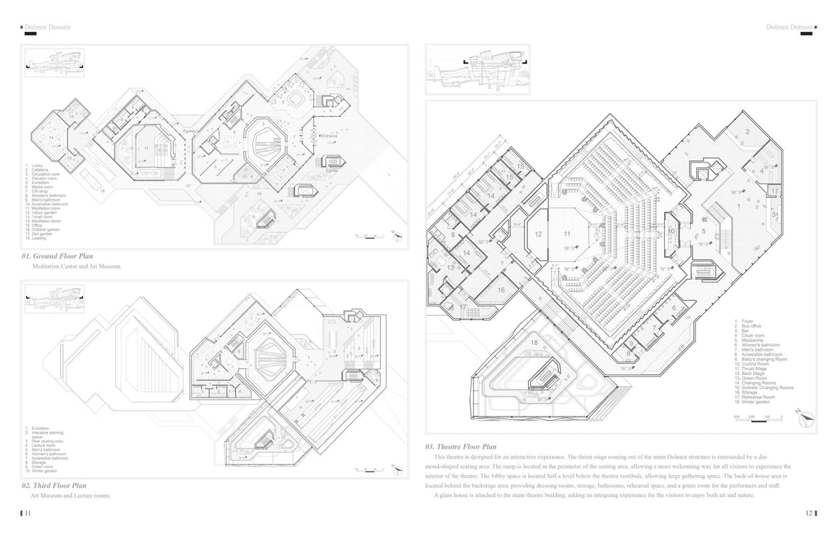 Dolmen Domain | Tianyi Yu | Archinect