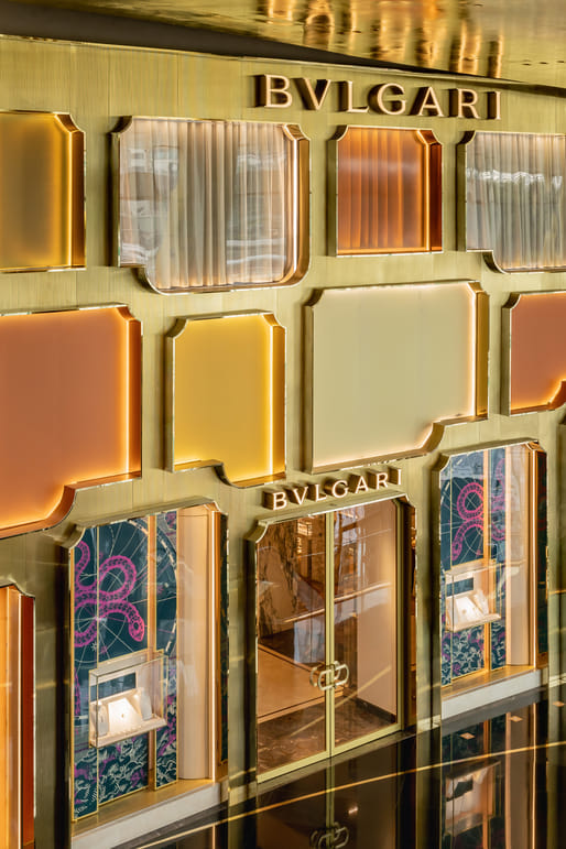 MVRDV completes second facade at flagship Bvlgari store in Bangkok ...