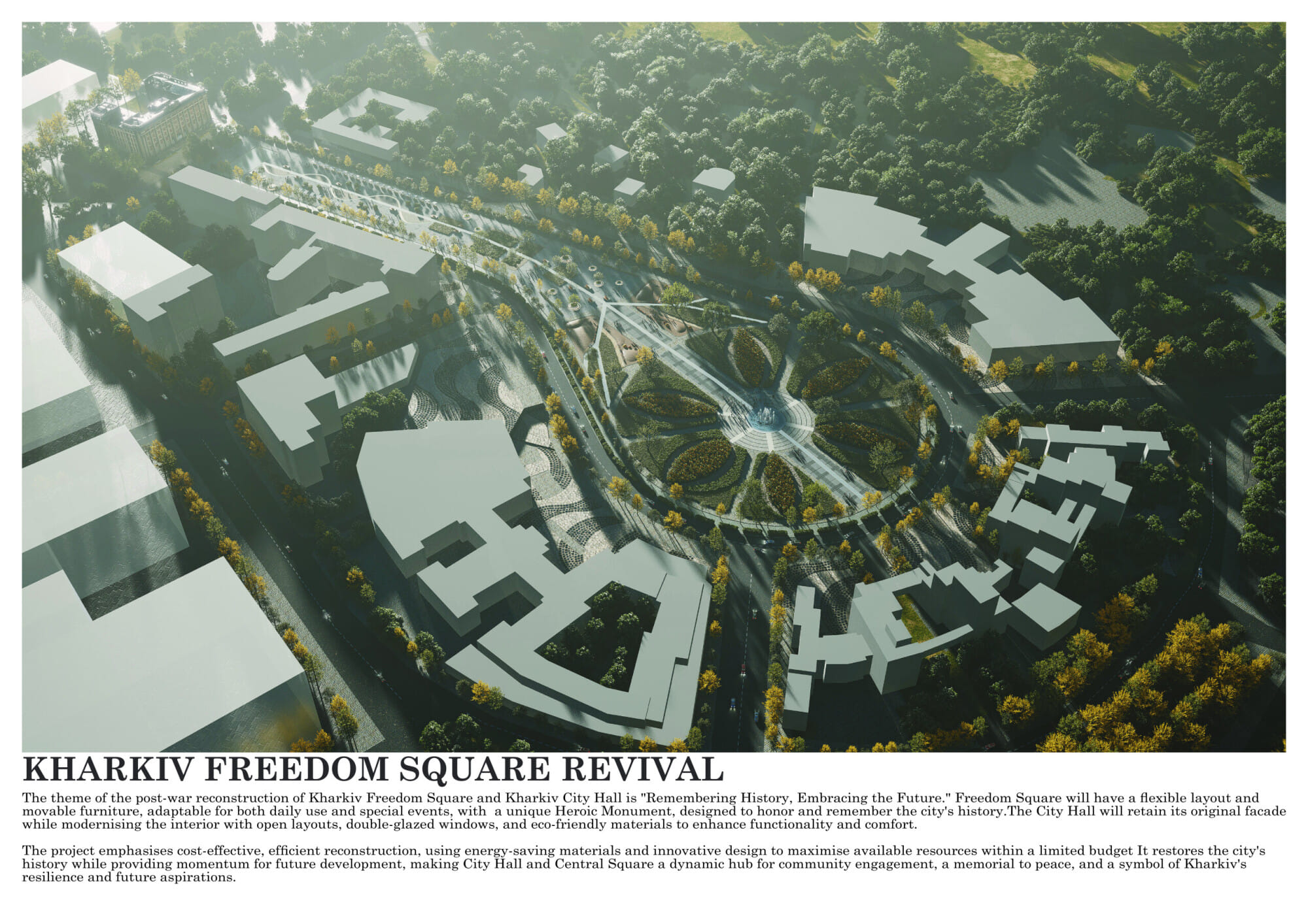 Norman Foster Foundation shares Kharkiv Freedom Square Revival ...