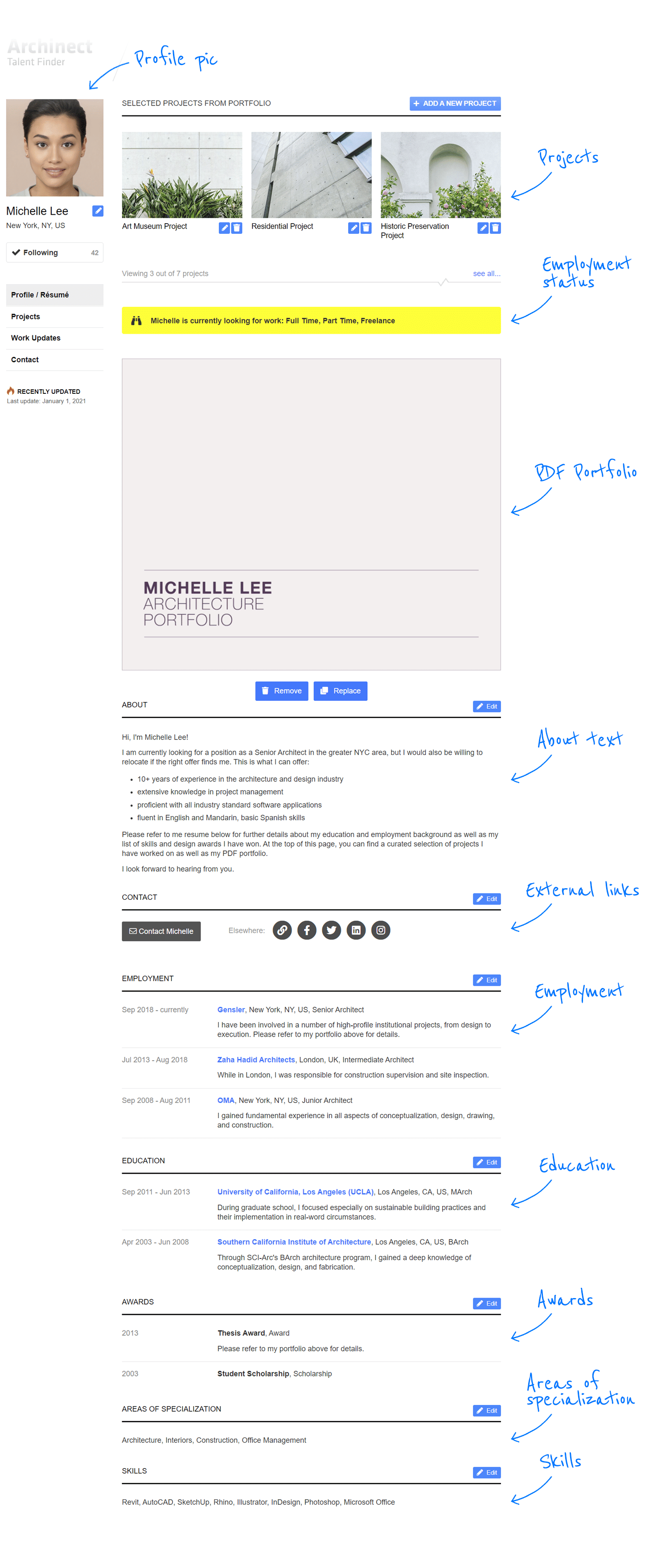 How to Use Archinect to Get a Job: Optimizing Your Profile With Your ...